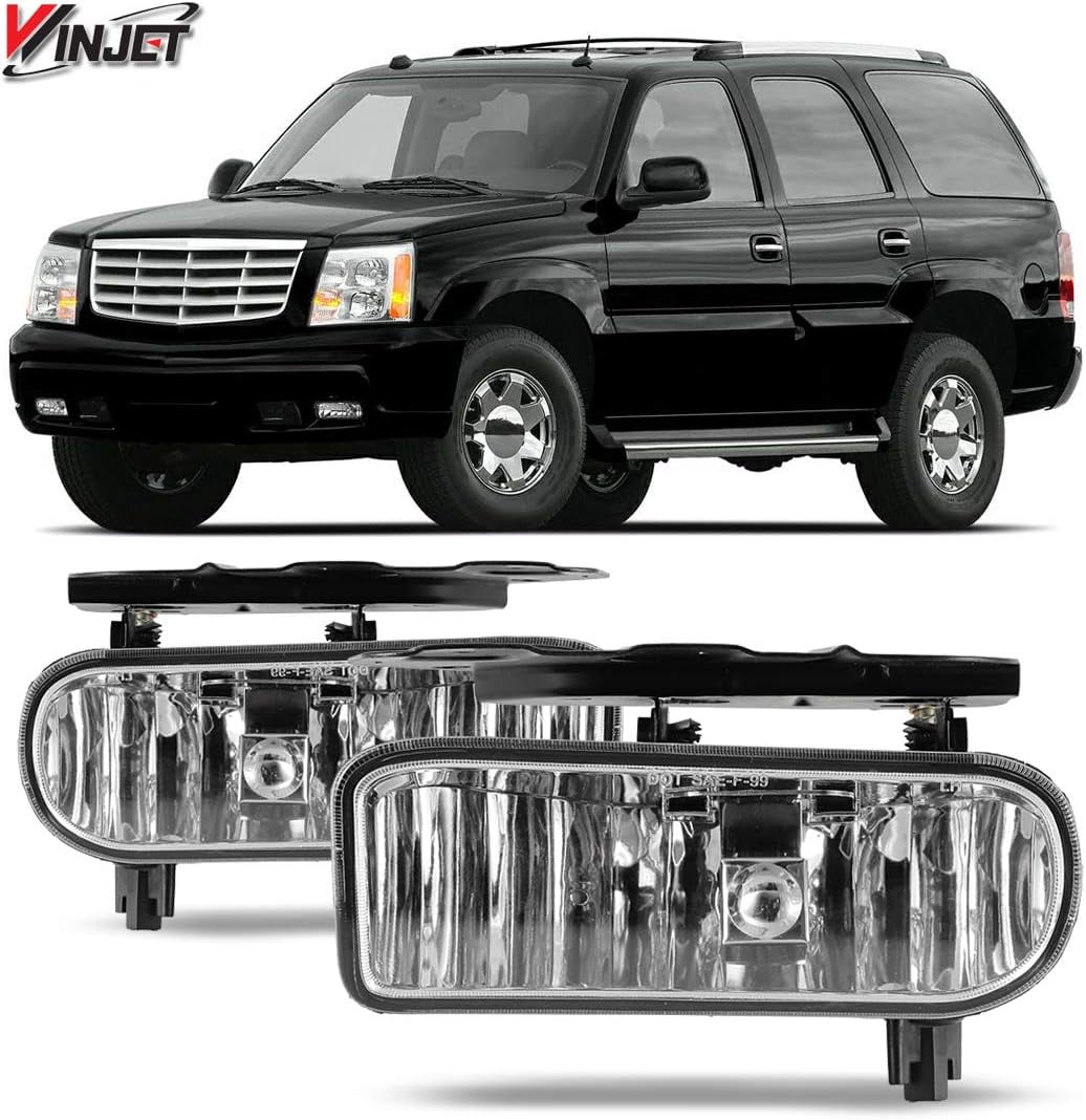 Driving Fog Lights For 2002-2006 Cadillac Escalade, 2003-2005 Cadillac ...