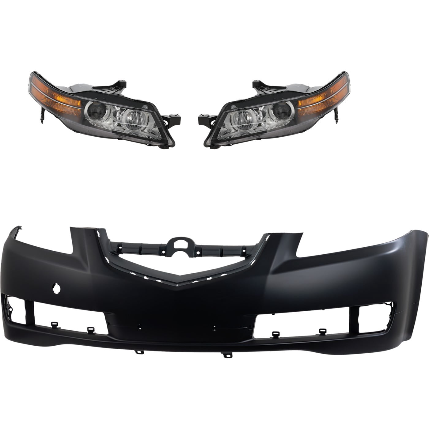 Driving Headlamp Kit for Sedan - Left & Right Placement, for Universal ...