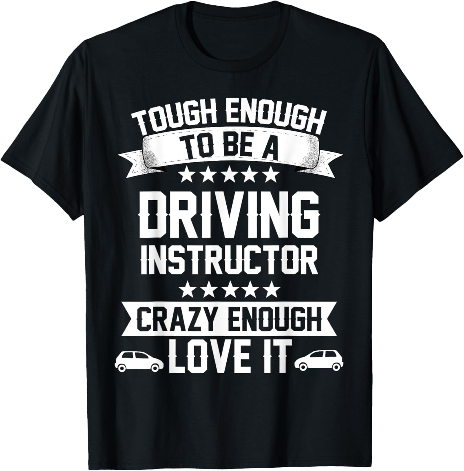Driving Instructor Car Parking Drivers Test Driving School T-Shirt ...