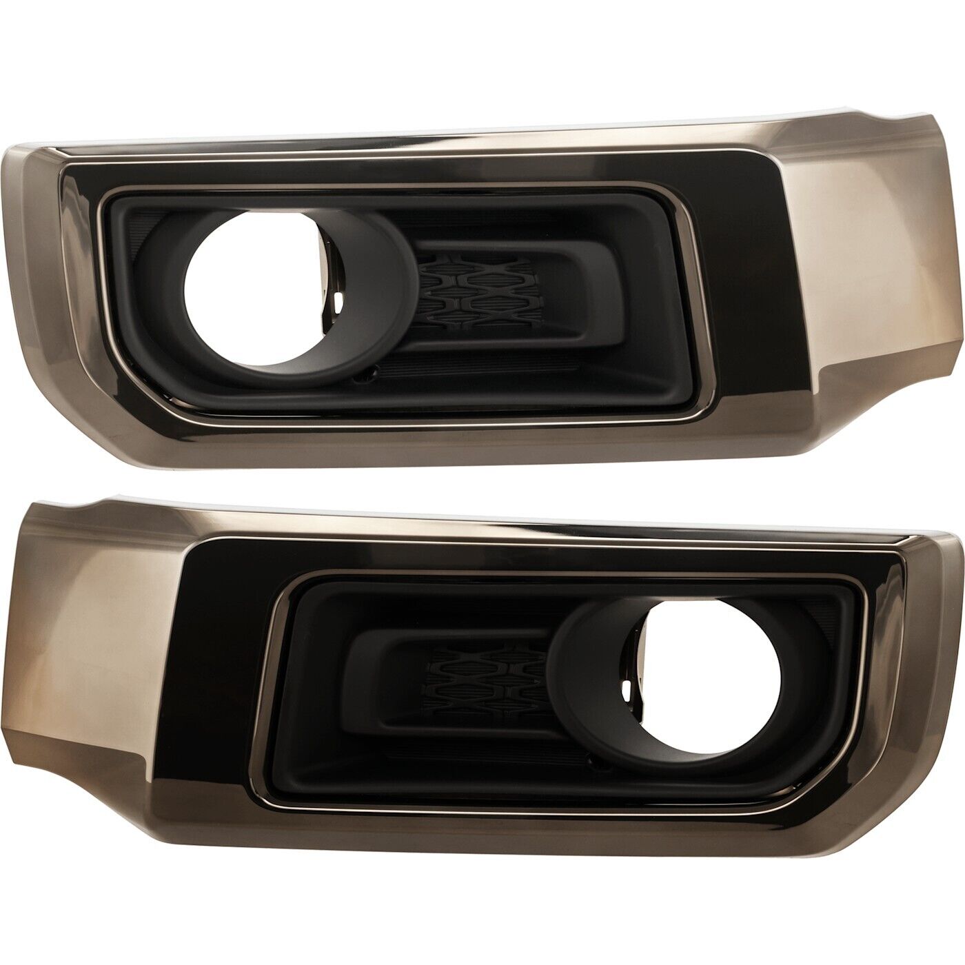 Driving Lamp Fog Light Trim Pair Set - Chrome - For 2019-2021 For ...