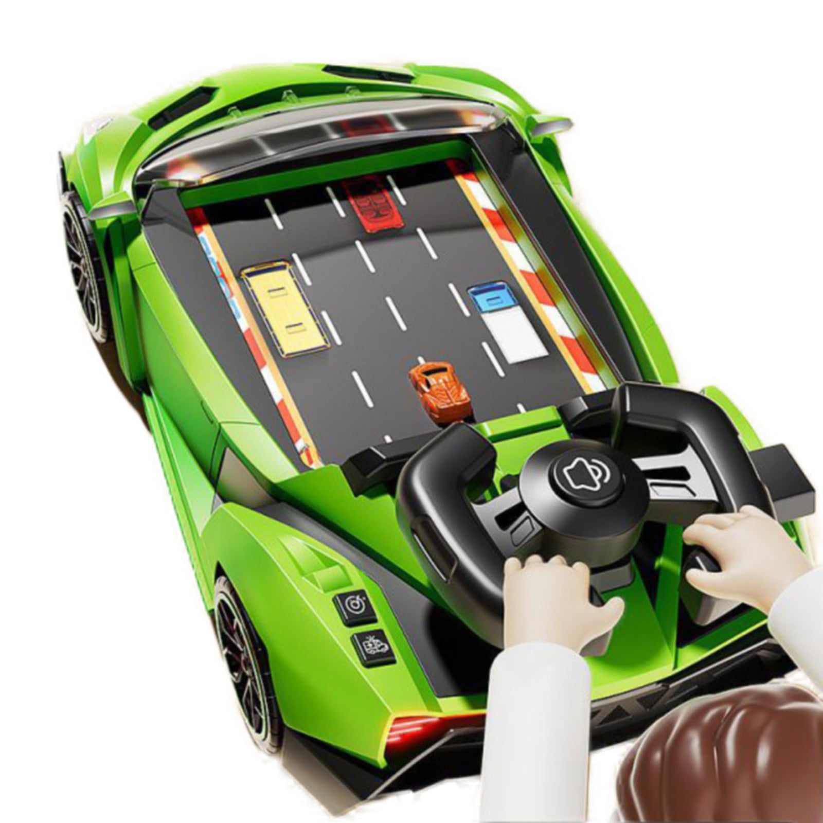 Driving Simulator 2025 New Steer Joy Driving Steering Wheel Toy Driving ...