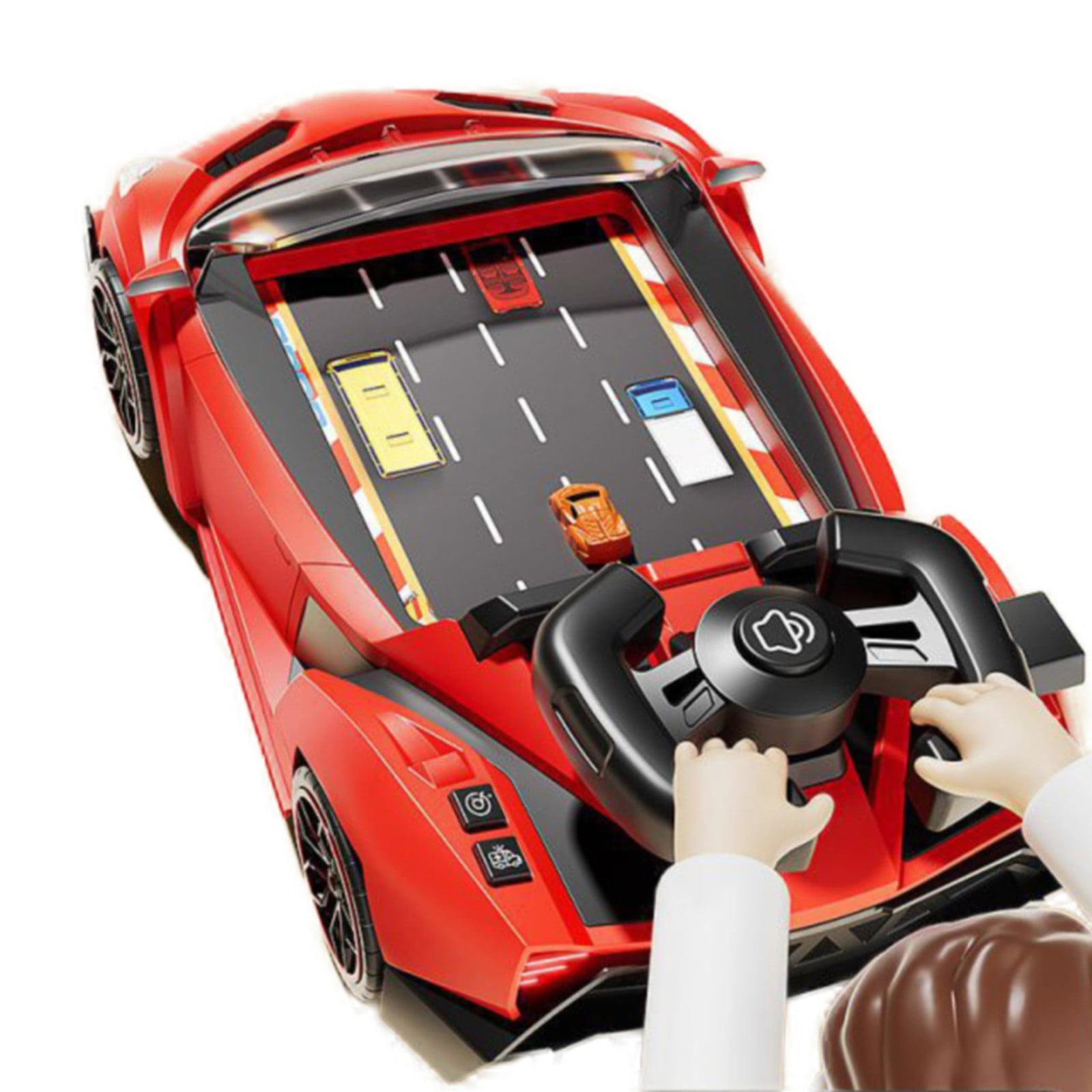 Driving Simulator 2025 New Steer Joy Driving Steering Wheel Toy ...