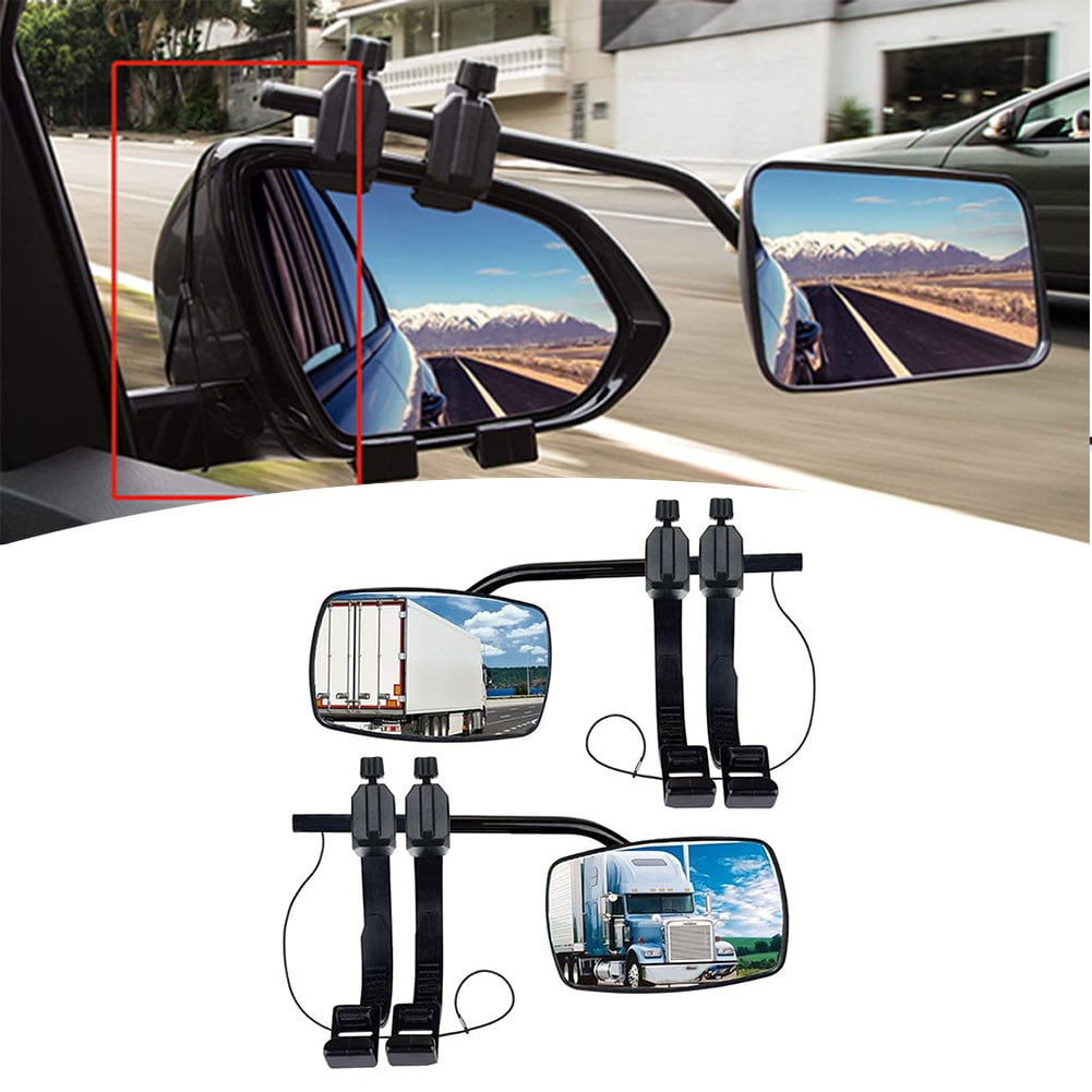 Driving With Extended Vision Car Side Mirror Extenders For Caravanning ...