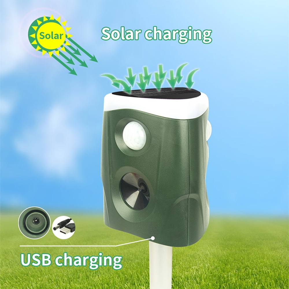 Driving device,Solar Mole Ip66 Waterproof Pir Voice Alarm Rod Mole Pest ...