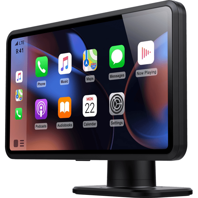 Drivvplay - Portable Wireless Carplay and Android Auto Display With ...