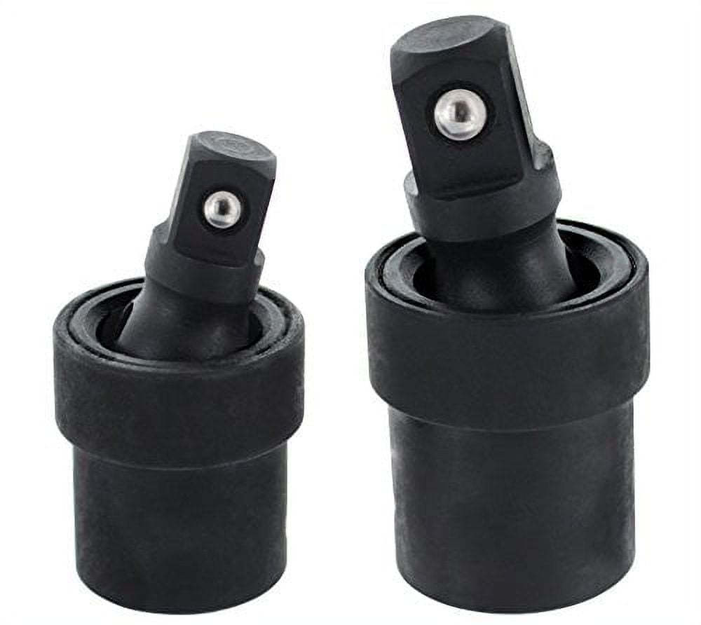 Drixet 3/8â€ & 1/2-Inch Drive Impact Universal Swivel Joint Set | 2Pc ...