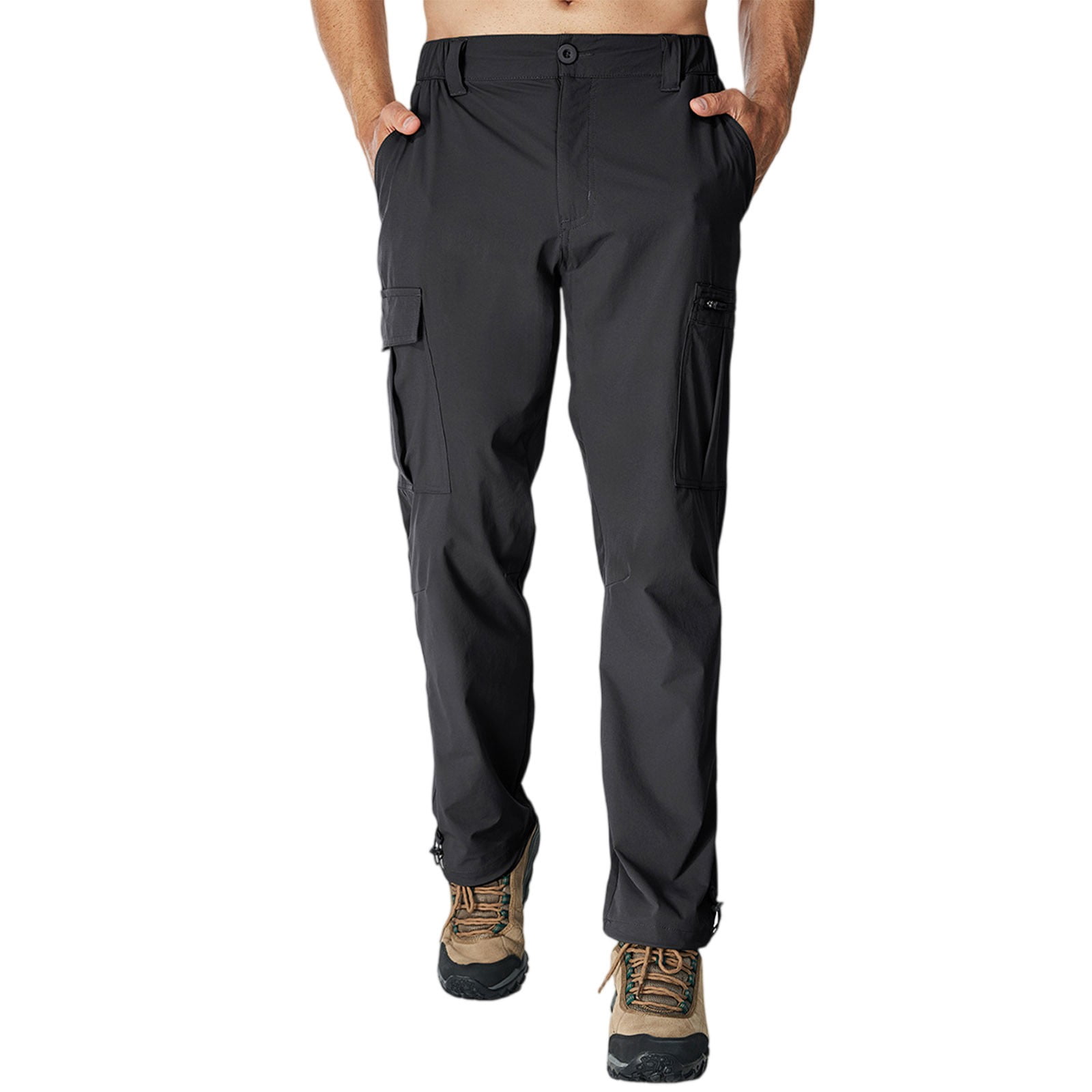 Drmagiyhm Cargo Pants Mens Athletic Running Waterproof Cargo Trousers ...