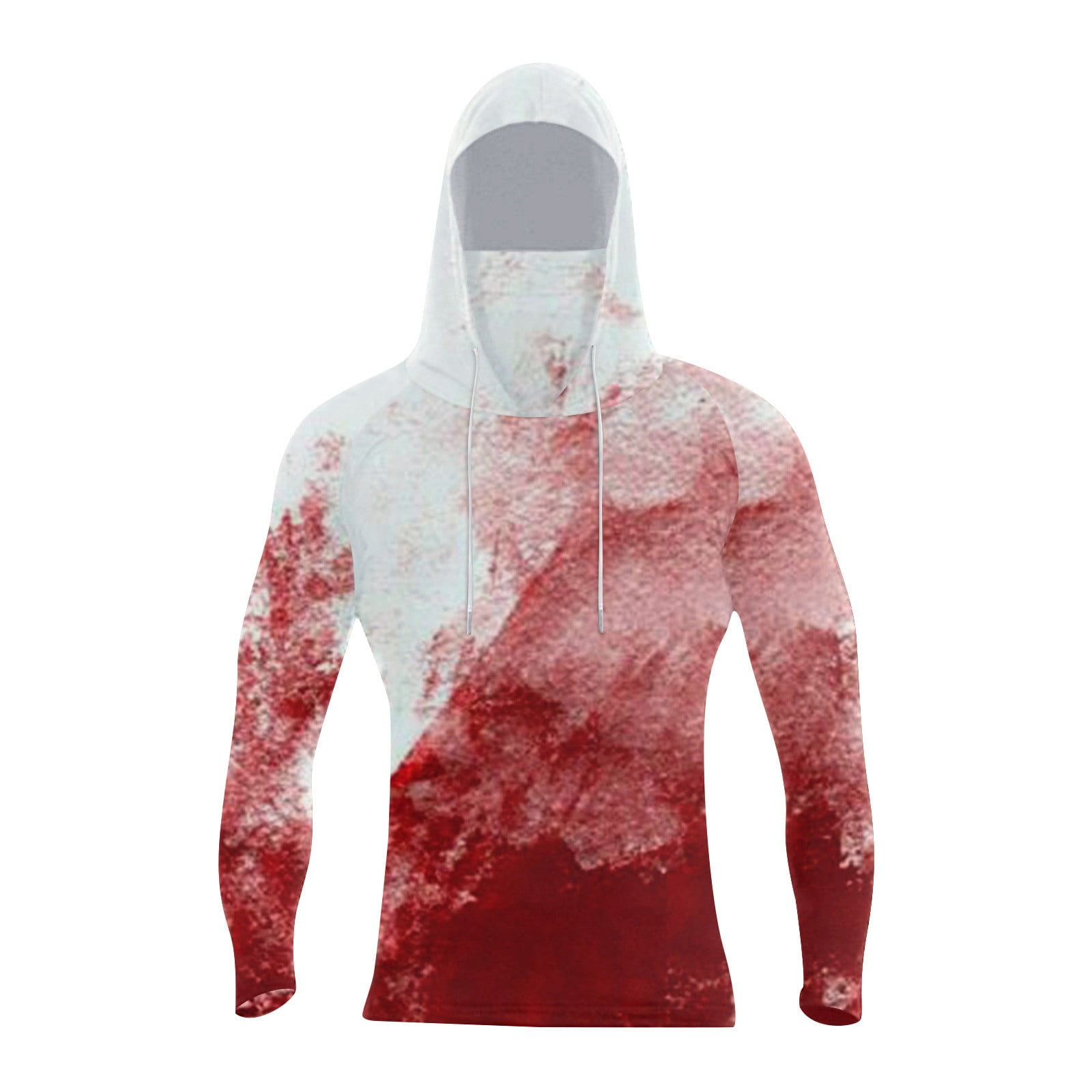 Drmagiyhm Halloween Mens UPF 50+ Shirt Lightweight Fishing Hoodies Long ...