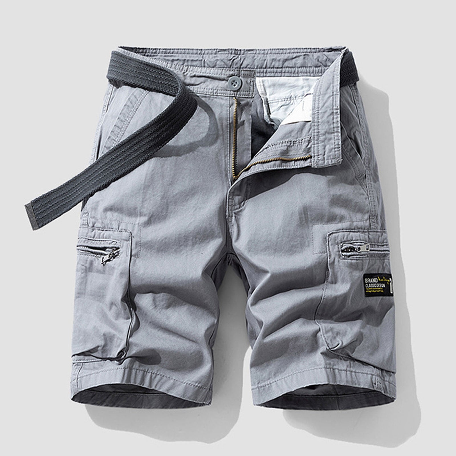 Drmagiyhm Men's Casual Cargo Shorts Athletic Loose Wide legs Short ...