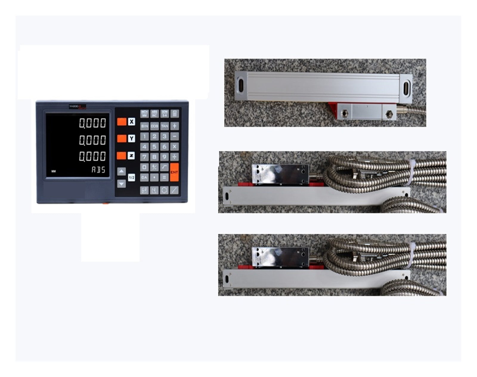 Dro 2 Axis 3 Axis 2023 Digital Readout Kit YH200-2 YH200-3 Set Linear ...