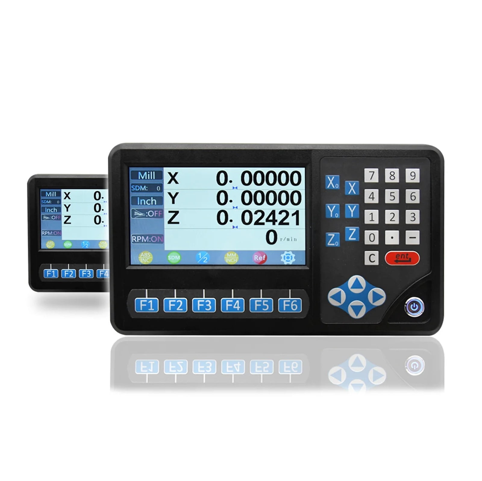 Dro 2 Axis/3 Axis Digital Readout ,DB9 TTL Siganl Digital Display RPM ...