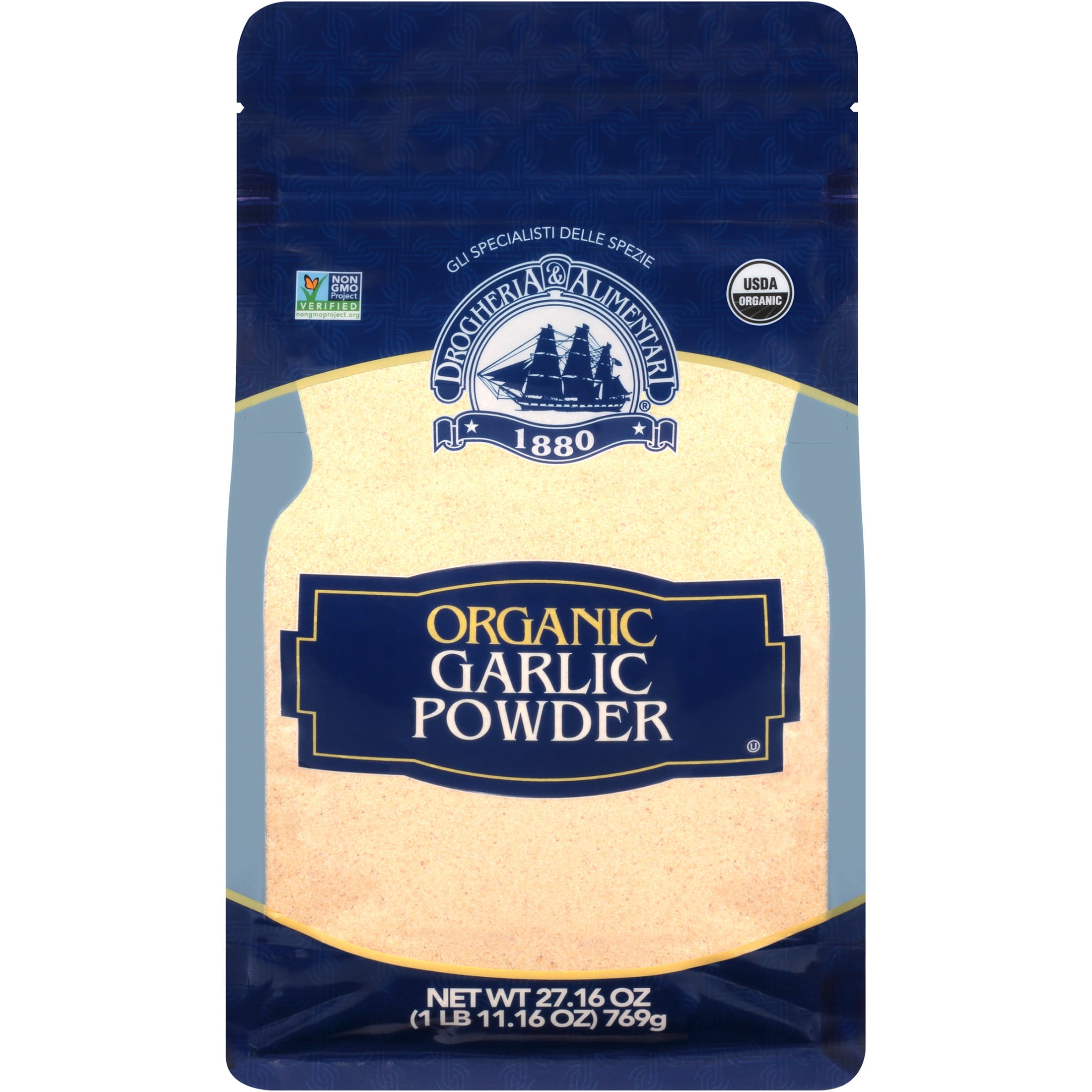 Drogheria & Alimentari Organic Garlic Powder, 27.16 oz Pouch - Walmart.com