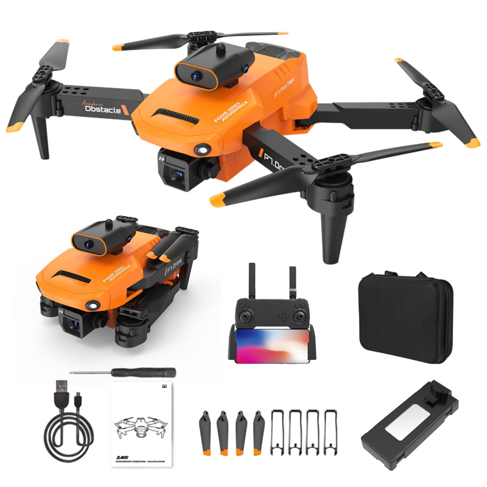 Drone with 4K Camera Rc Quadcopter for Adults,New Remote-Controlled ...