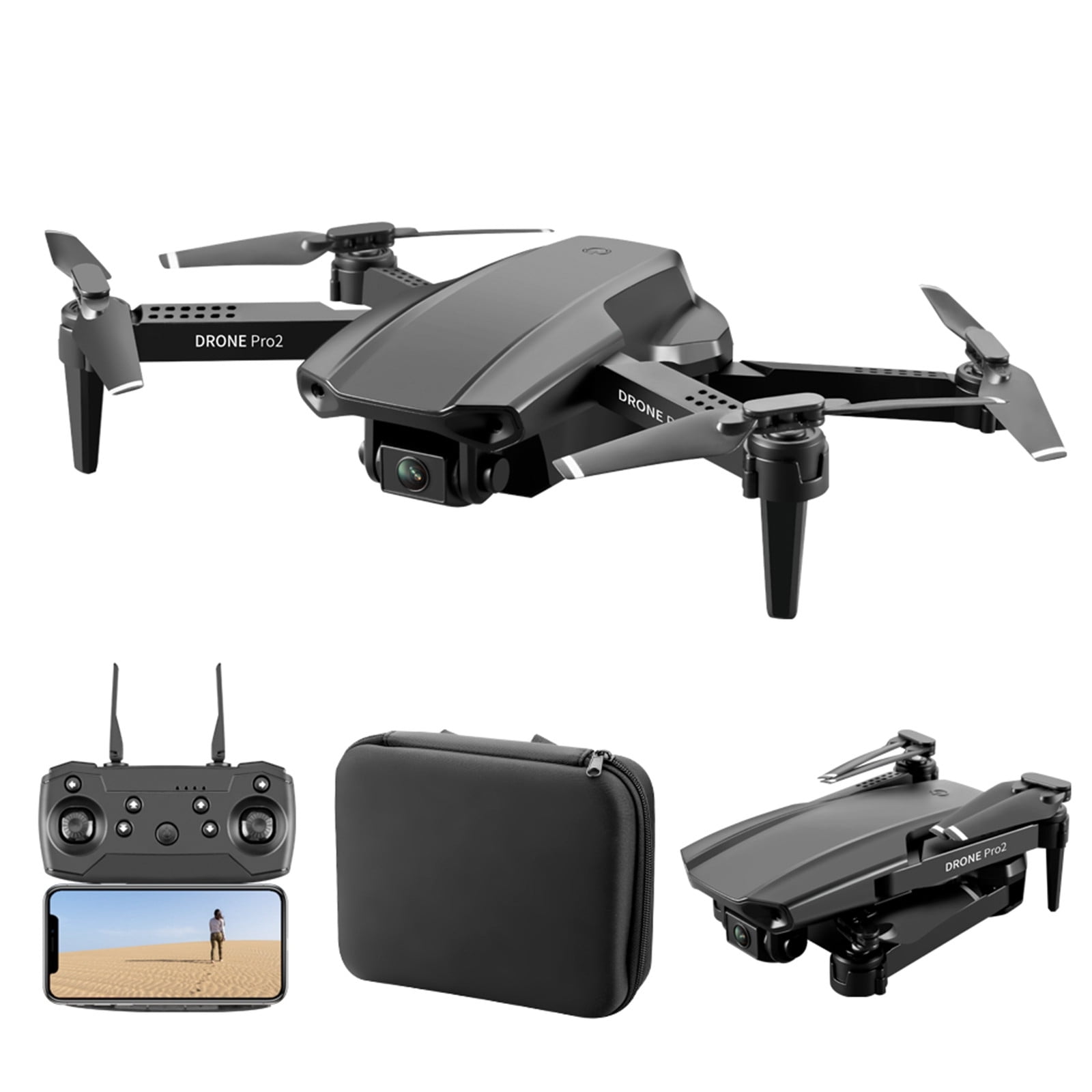 A Drone With 4K Hd Fpv Camera, Altitude Hold, Headless Mode, Speed ...