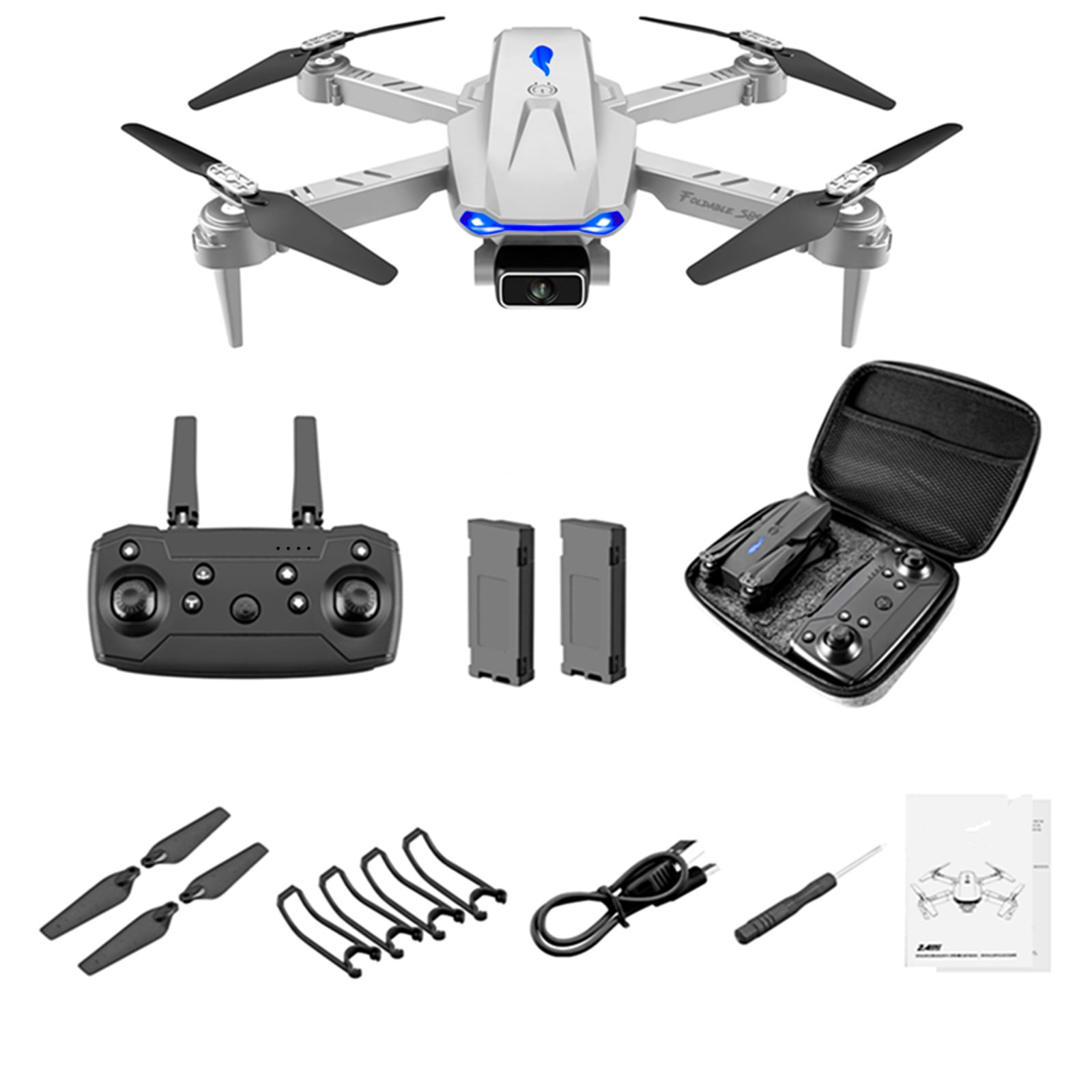 Drone with Camera 4K for Adults Beginners, Drone with GPS, Brushless ...
