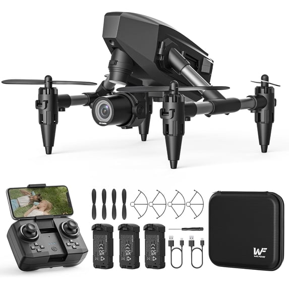 Drone with Camera for Kids 1080P, Wefone Mini Drone for Beginners ...