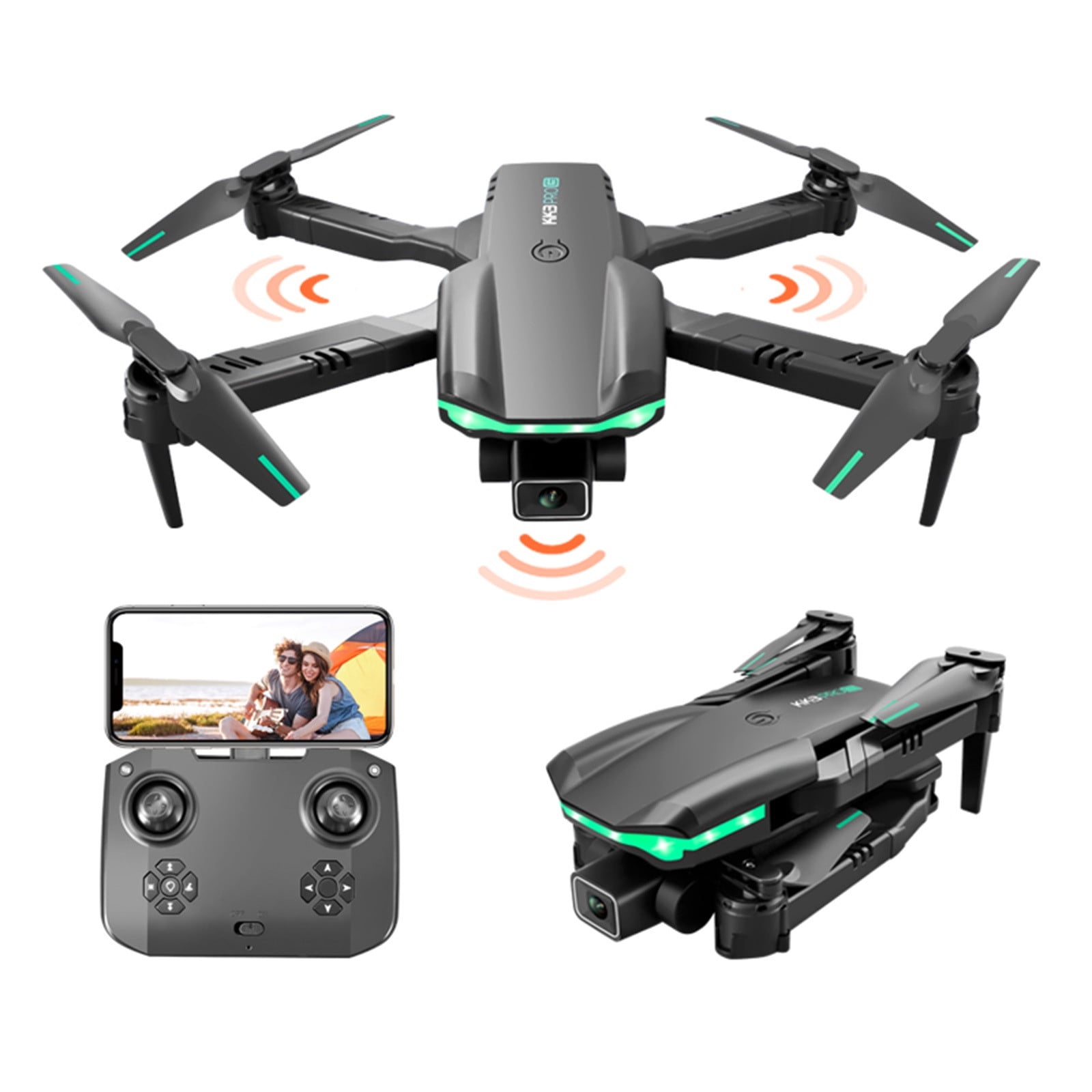 Drone with Camera for Kids Adult, 1080P Camera FPV Drone, Mini Drones ...