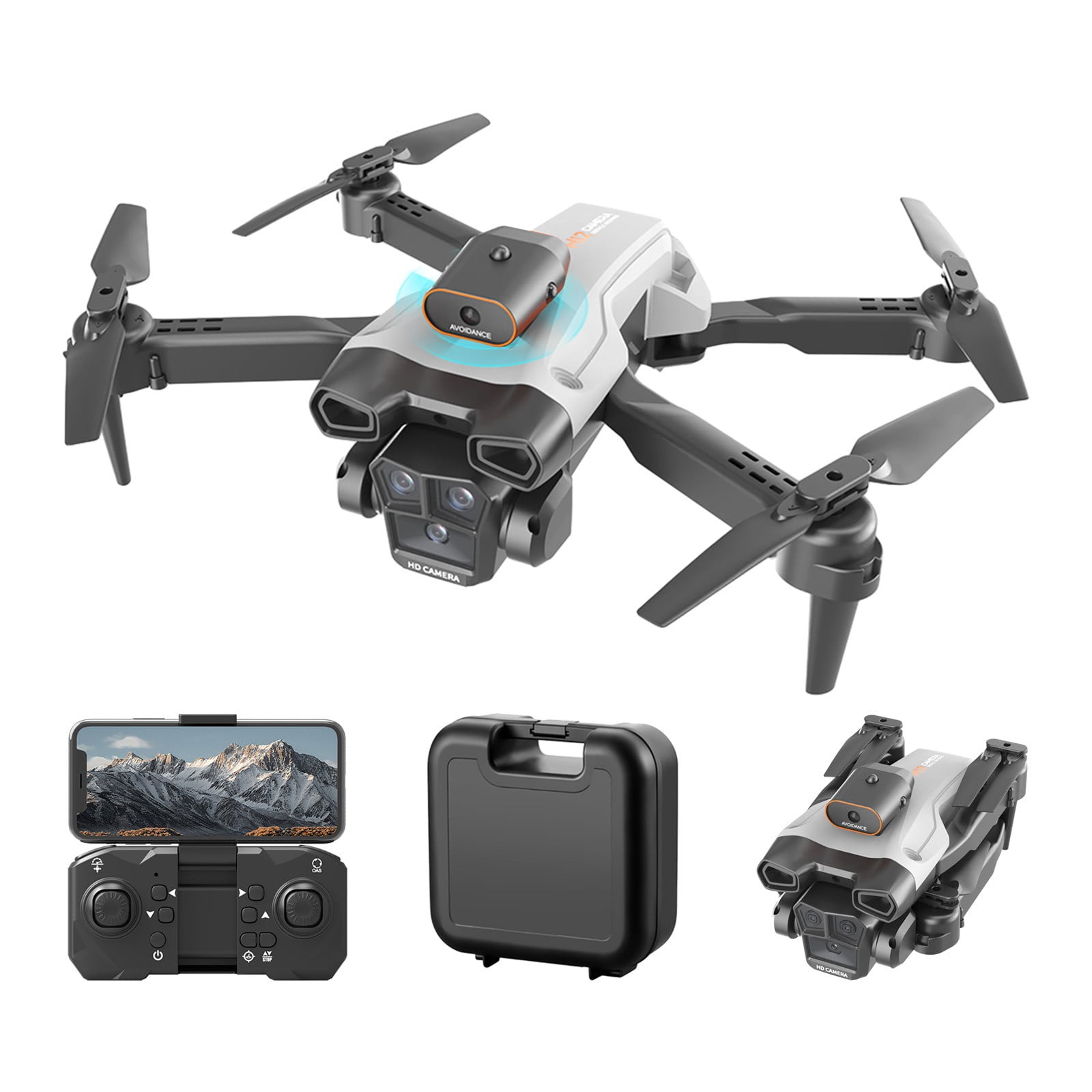 Drone with Camera for Kids Adult, 1080P Camera FPV Drone, Mini Drones ...