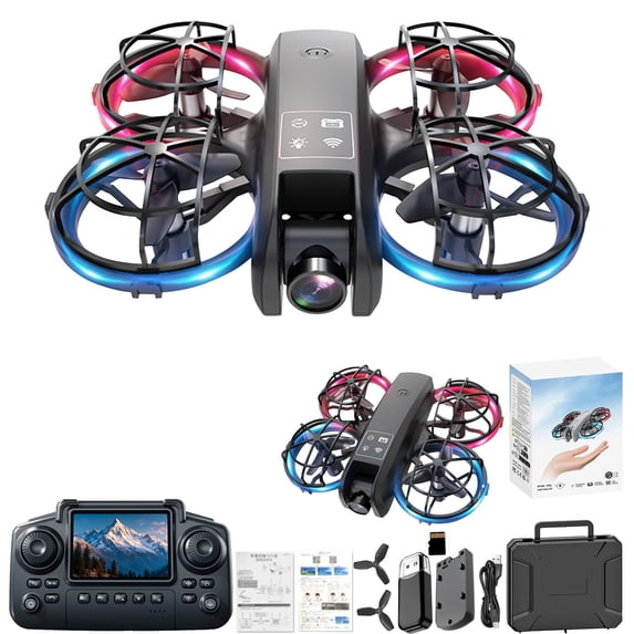 Drone With Camera Remote Control, Usavan 2.4G RC Quadcopter With Screen ...