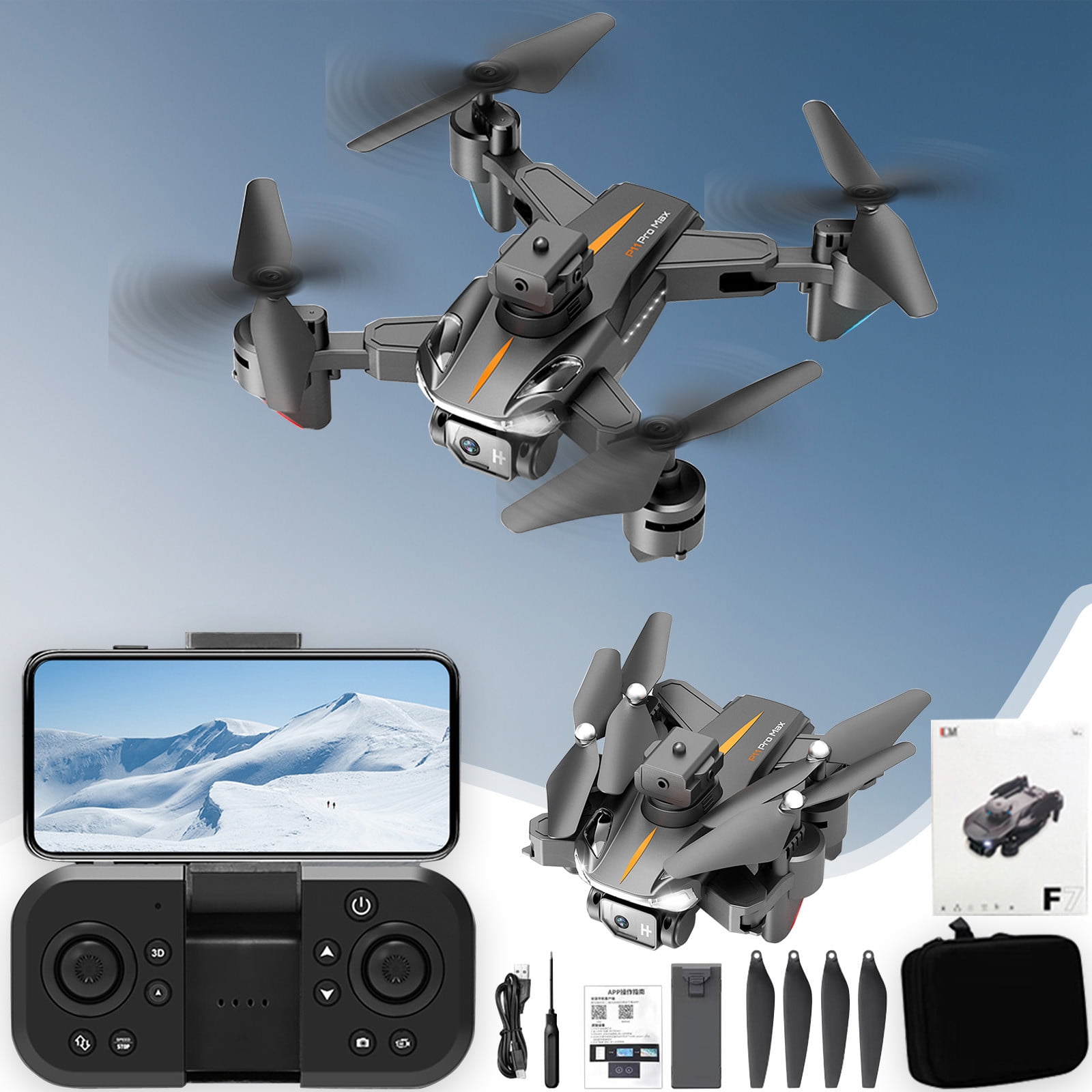 Drone Clearance Drone With ESC HD Camera Brushless Motor Remote Control ...