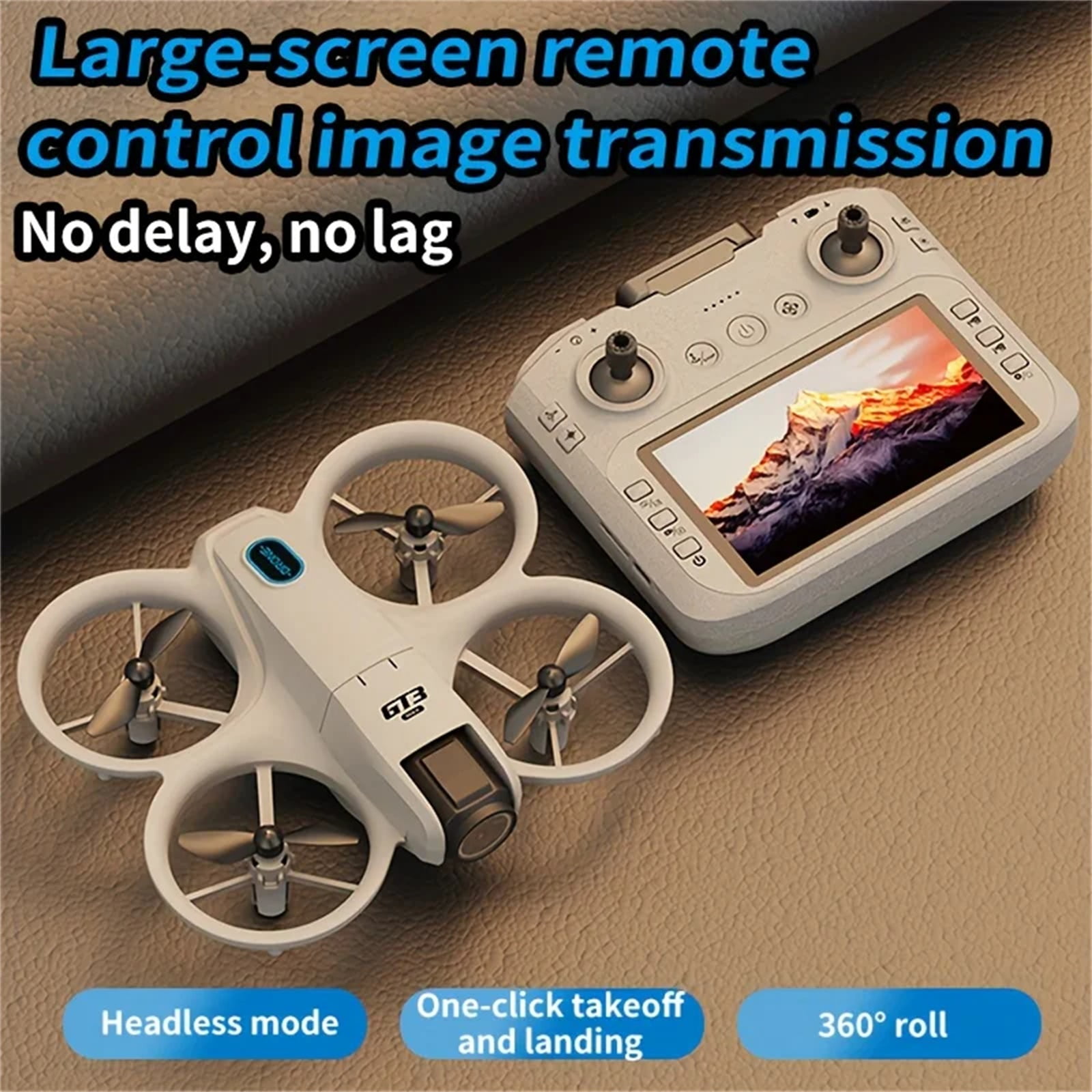 Drone With HD Camera For Adults, 360° Rolling Intelligent Obstacle ...