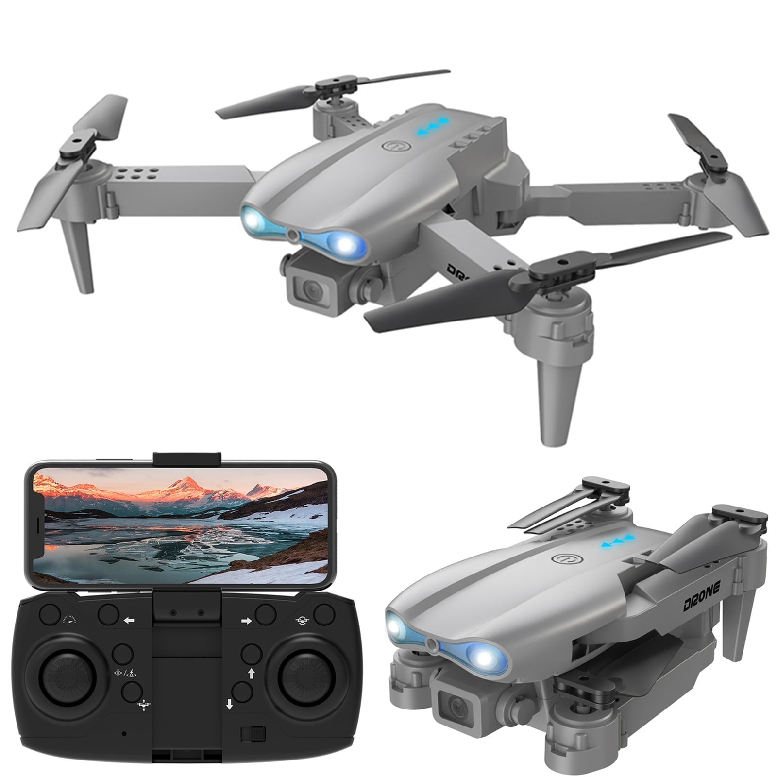 Drone for Kids 10-12, Drone with Camera 4K, Drone with Dual 1080P HD ...