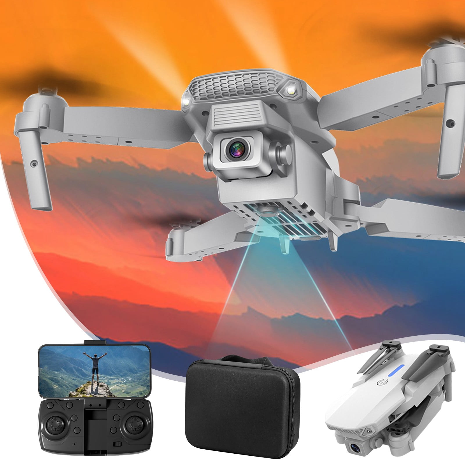 FPV Drone with Camera for Kids & Adults, Hand-Flying Beginners ...