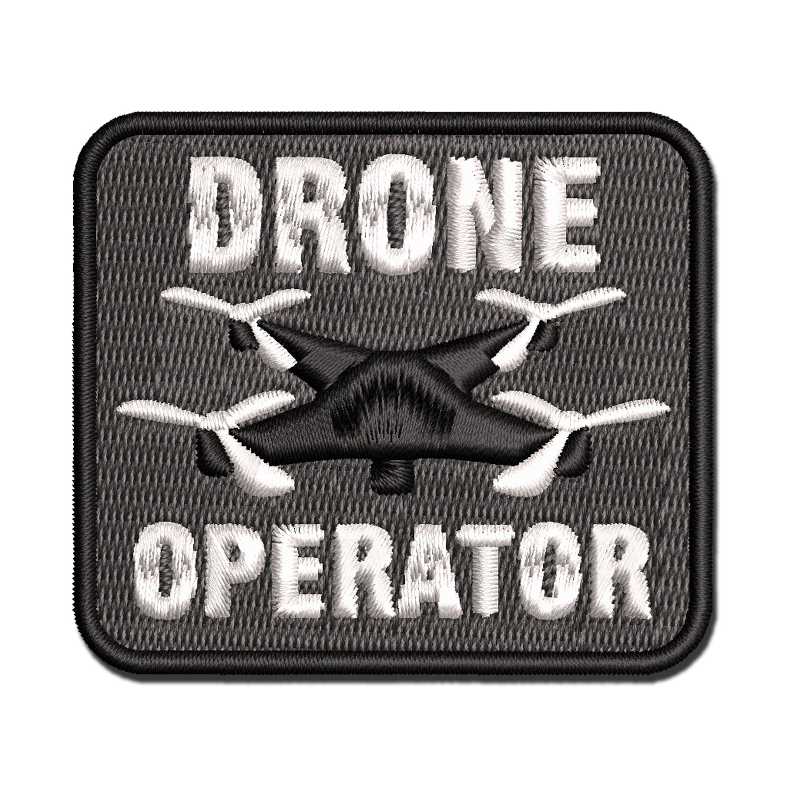 Drone Operator Remote Control Hobby Applique Multi-Color Embroidered ...