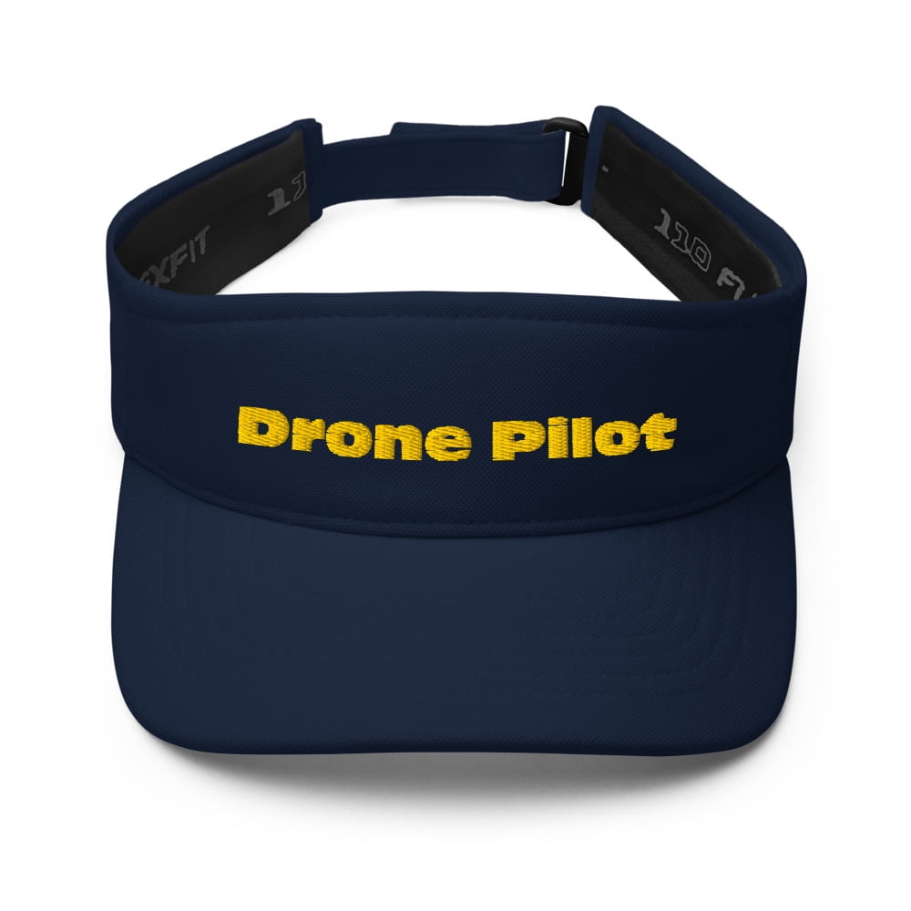 Drone Pilot (Embroidered Visor) (Navy) - Walmart.com