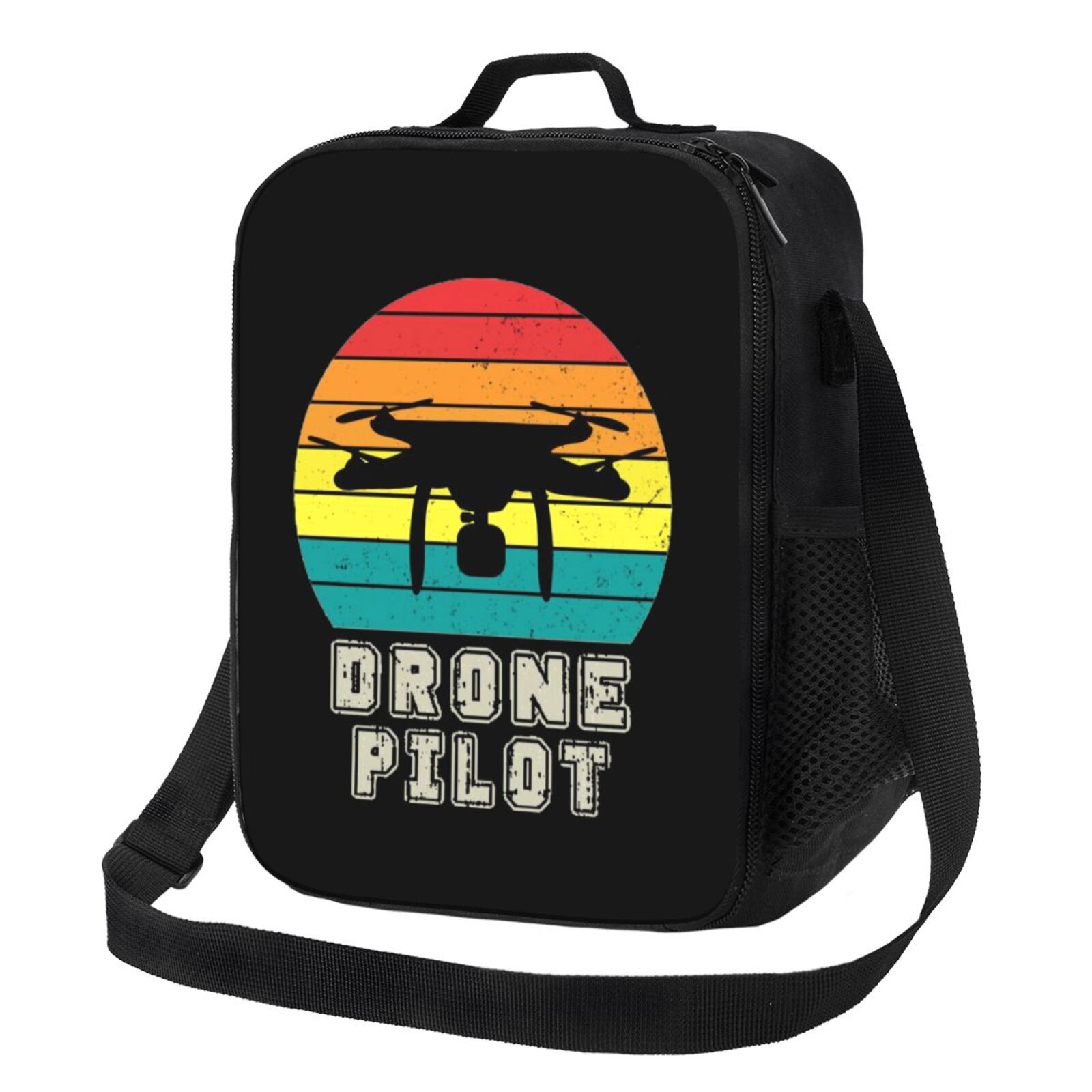 Drone Pilot Lunch Bag for Man and Women, Reusable Insulated Tote Lunch ...
