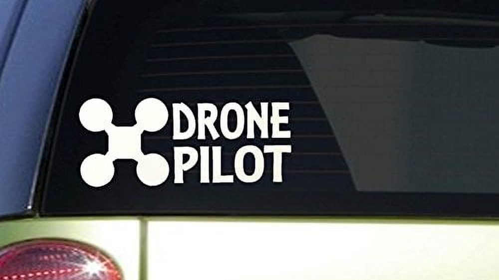 Drone Pilot sticker *I406* 3.5x8.5 inch decal doomsday drone air plane ...