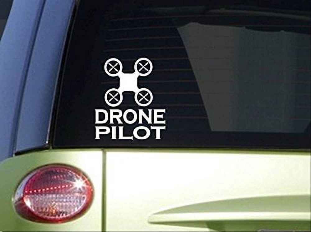 Drone Pilot sticker *I815* 6x6 inch decal drone - Walmart.com