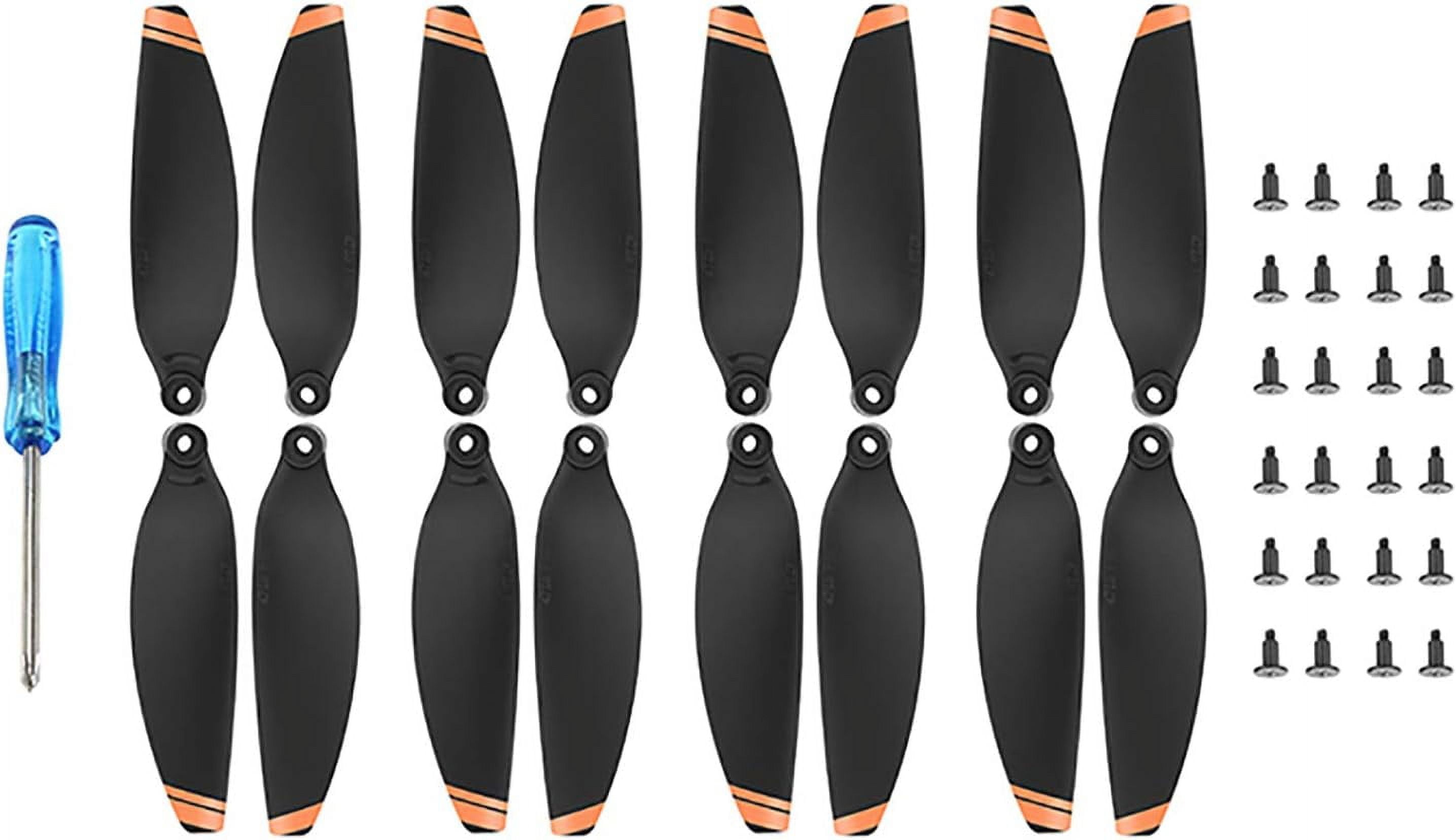Drone Propellers Low Noise Props PC Blades Wing Set Replacement Part for DJI Mini 2 Drone ...