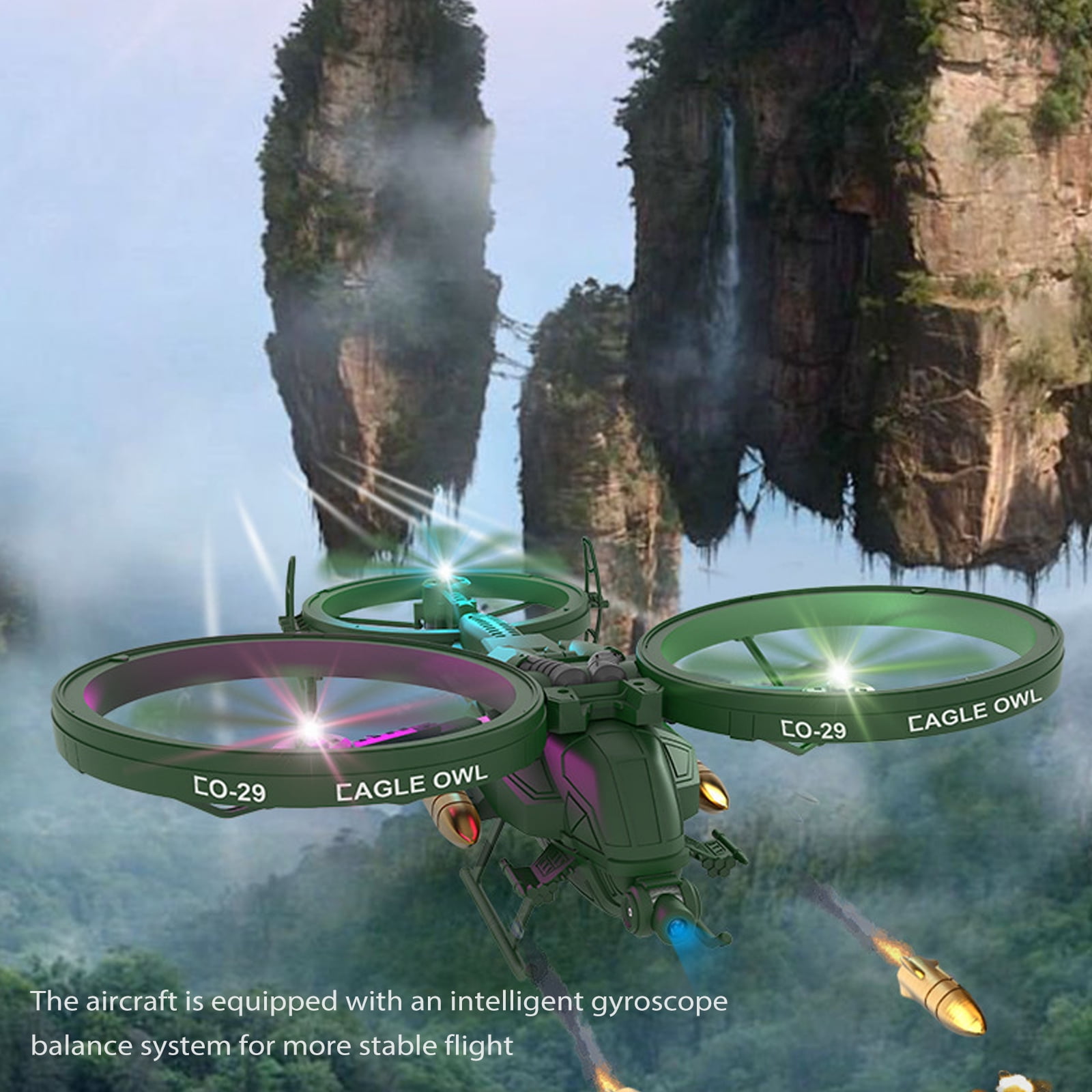 Drone Remote Control Drone With Camera 480P 2.4GHz Remote Control Drone ...