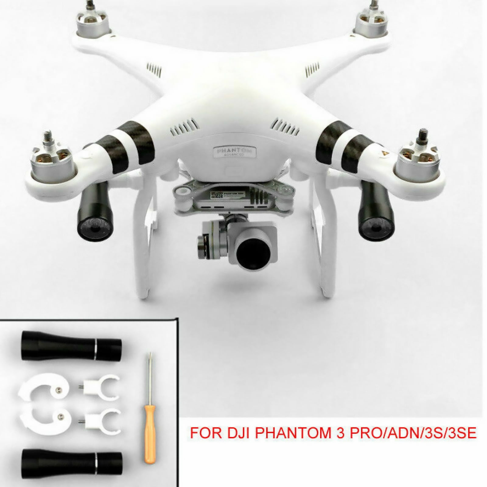 Drone Rotation Shooting Night LED Lamp Search Light Headlight Flight ...