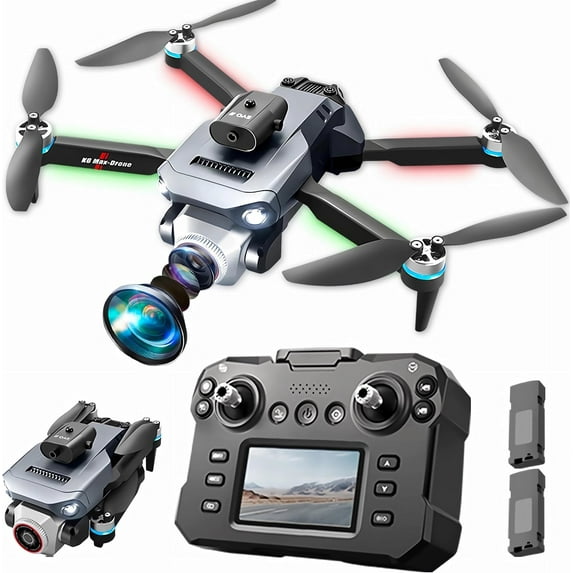 Drone With Screen On Controller With Camera 4k For Beginners And Kids ...