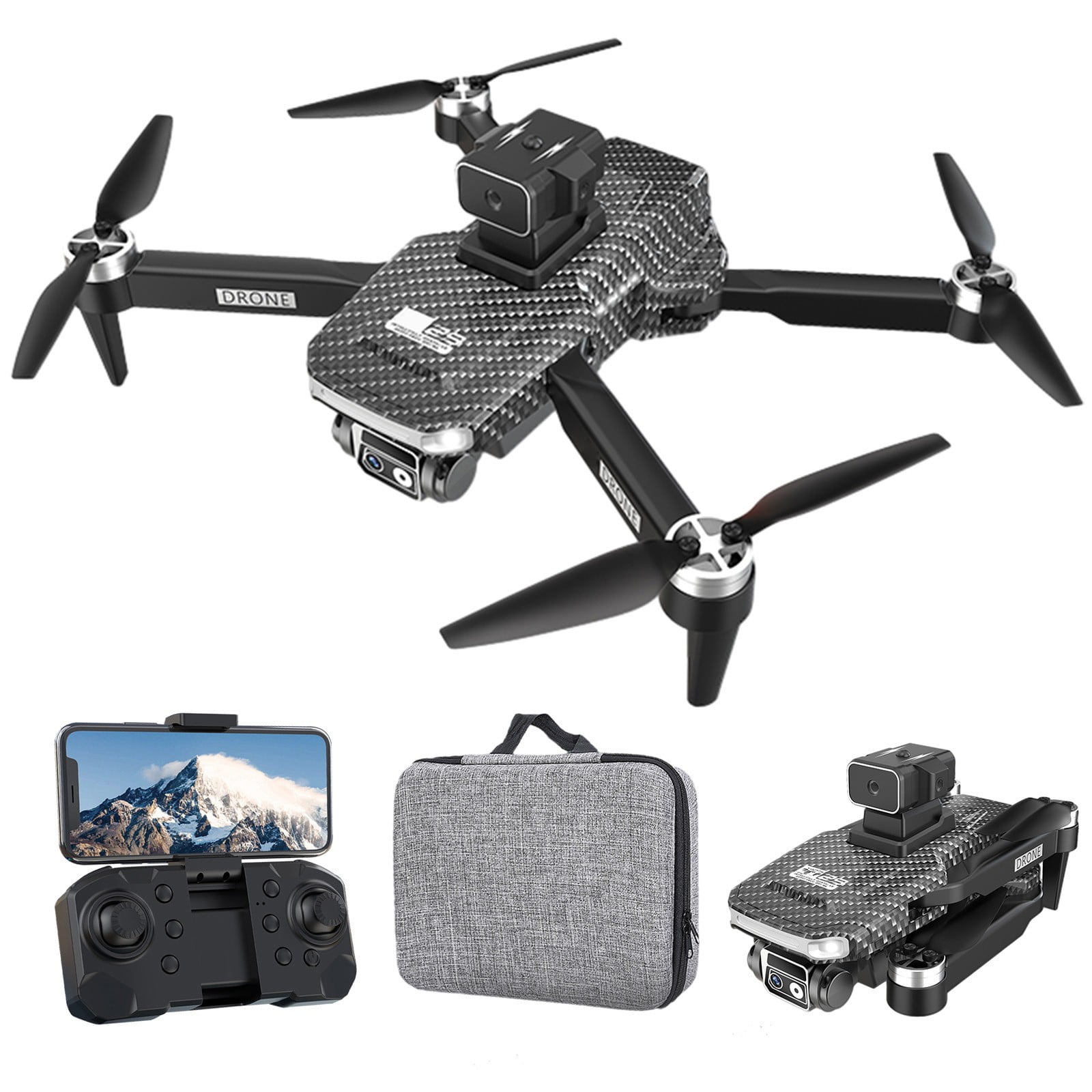 Drone Technology in Architecture Fmlxio Dual-camera Folding UAV 4K HD ...