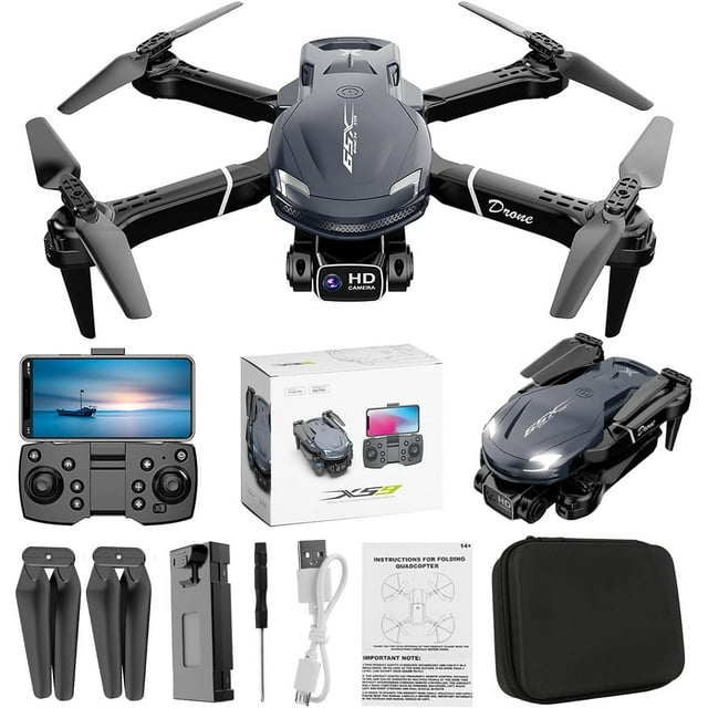 Drone With 4K Hd Fpv Camera Rc Quadcopter, Headless Mode Follow Me ...