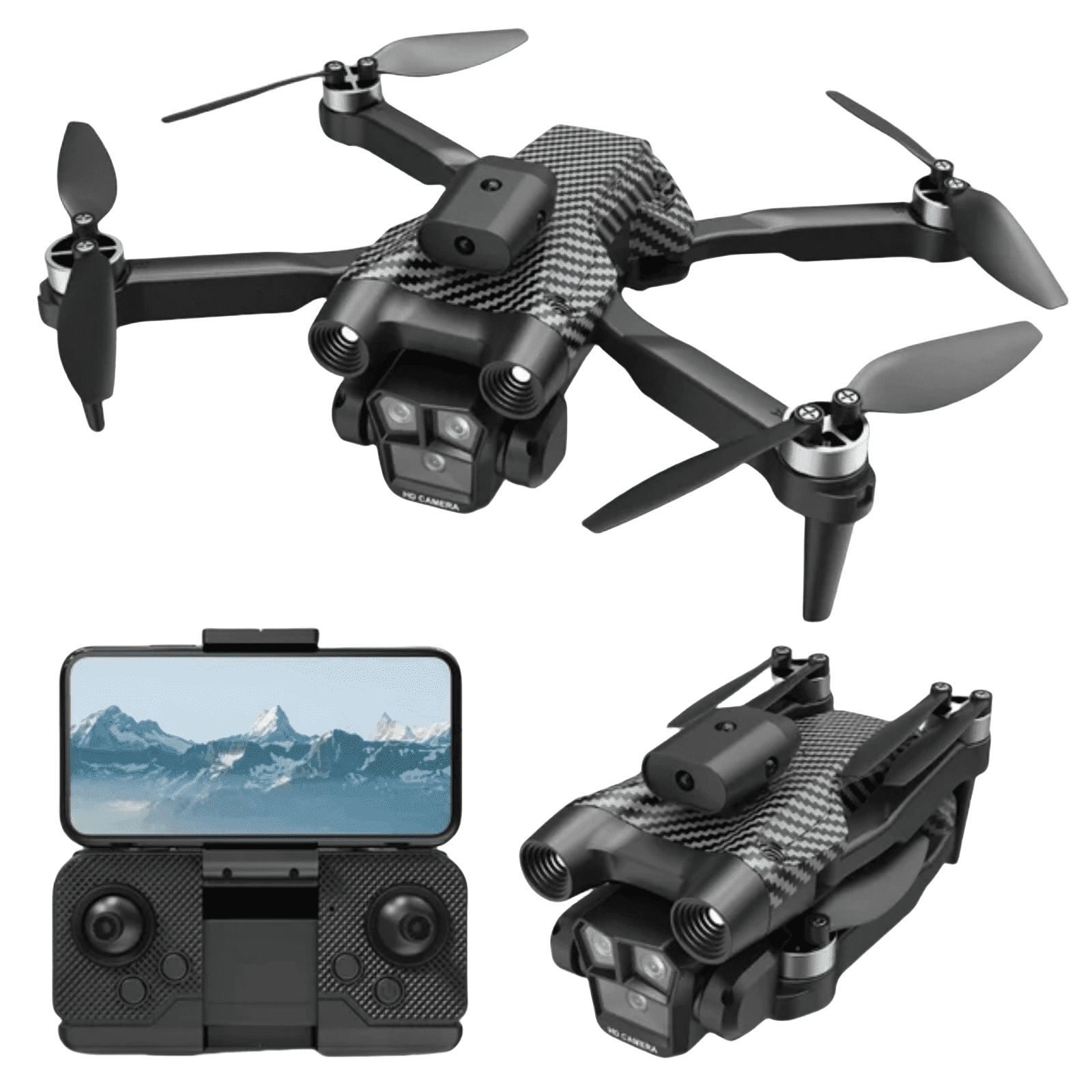 LWBDD Mini Drone with HD Camera, Cheap Kids Drones for Age 6-8 Foldable ...