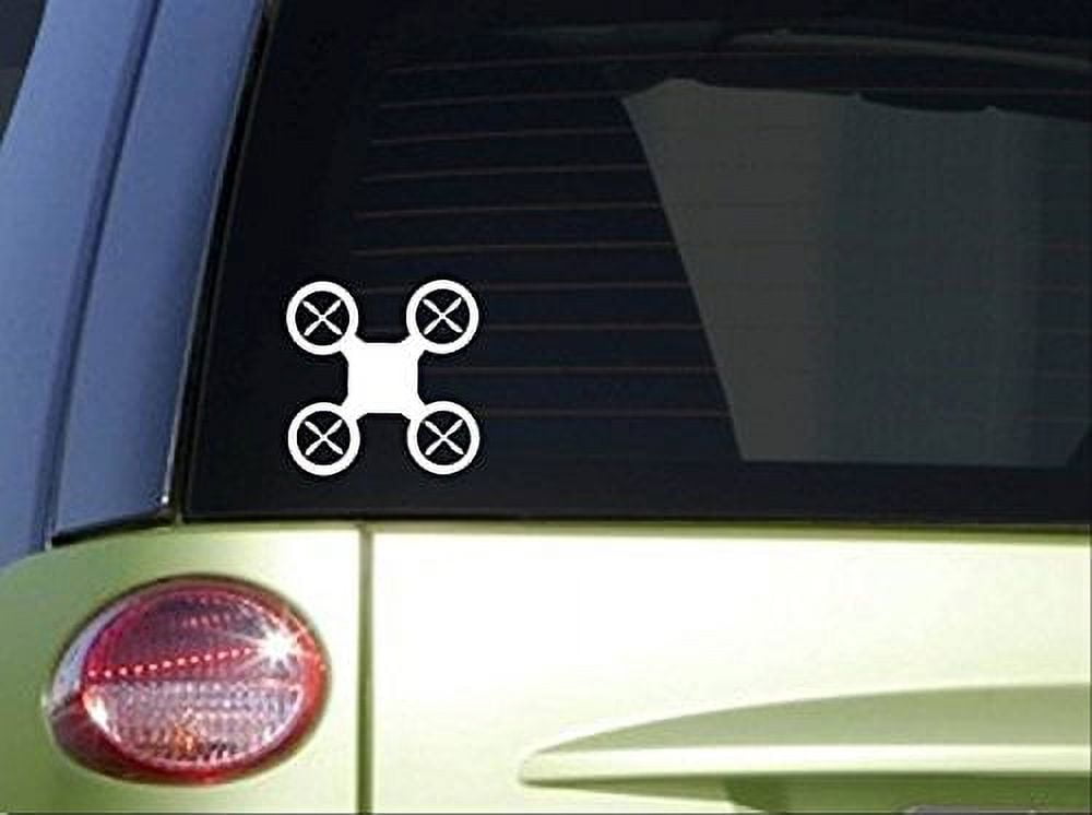 Drone sticker *I816* 6x6 inch decal drones - Walmart.com