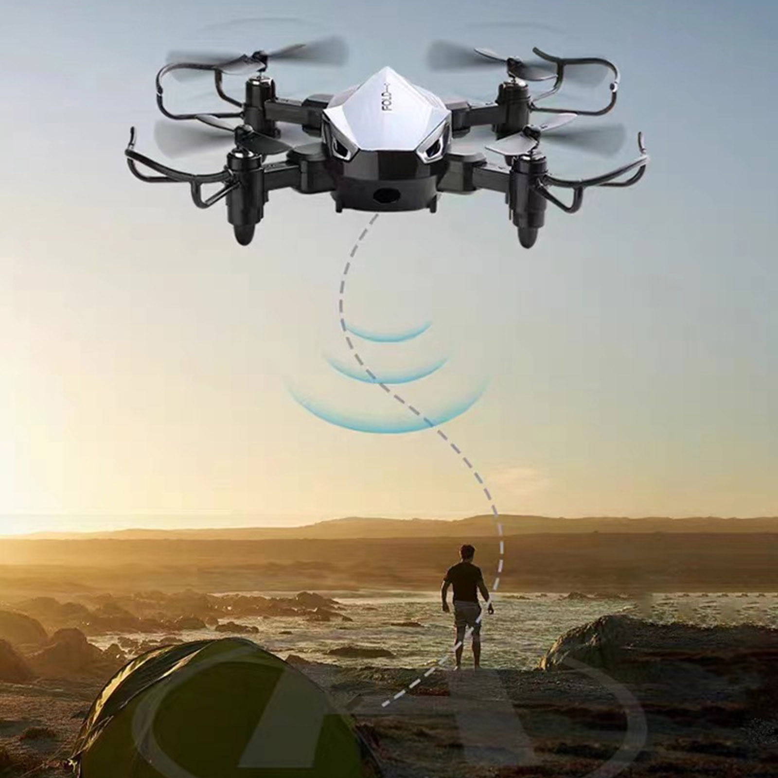 Drone with FPV Camera for Adults 1080P,Multifunctional Drones Headless ...