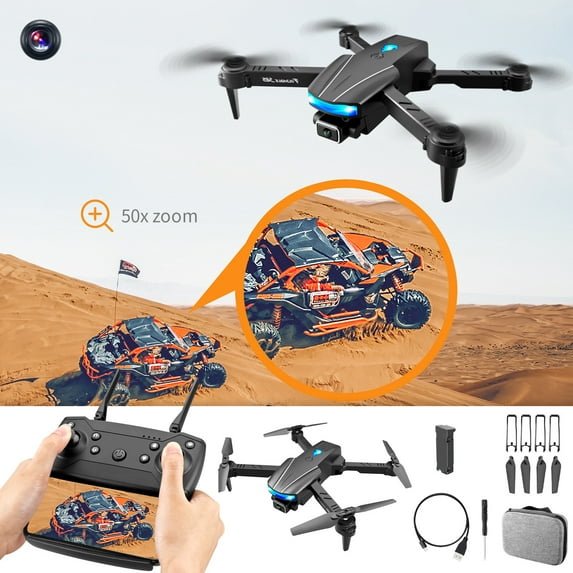 Drones - 4K Camera & Trilateral Obstacle Avoidance, Foldable Quadcopter ...