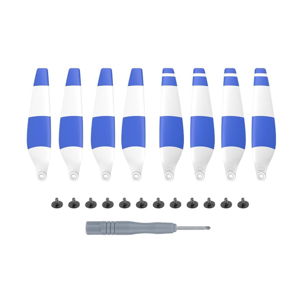 Drones Blade Replacement Kit 8PCS Aerodynamic Quiet Operation for 3/4 ...