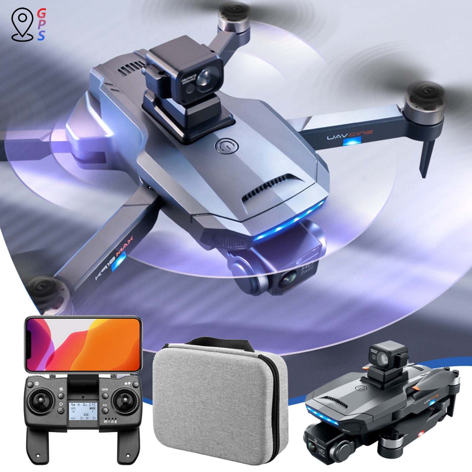 Drones with Camera for Adults 4K,Gps Drone with 4K Camera 5G Image ...