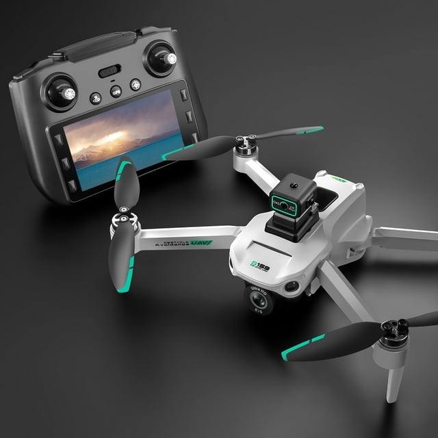 Drones with Camera for Adults, 5G Remote Controller with Screen, One ...