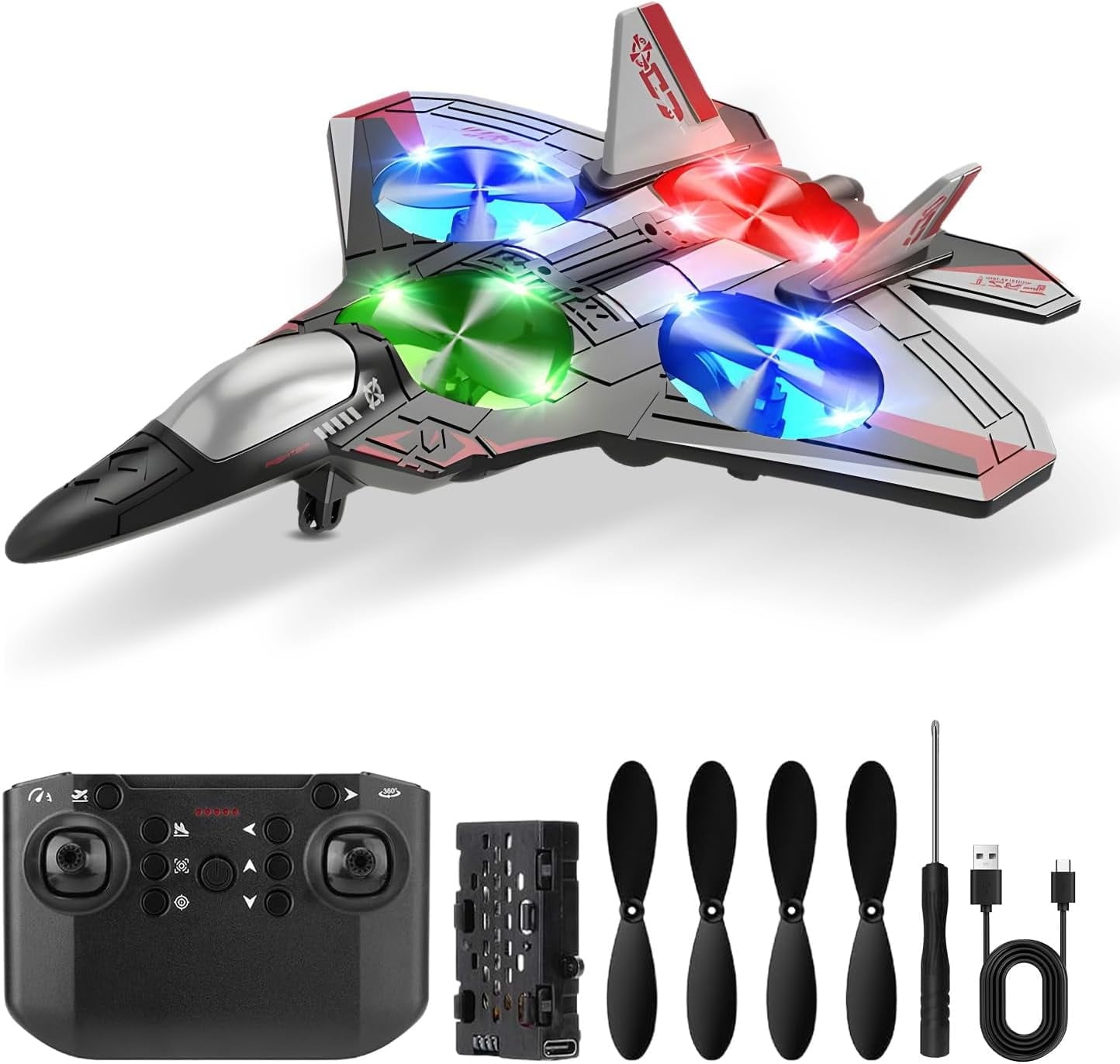 Drones for Kids Form RC Plane, Jet Fighter Stunt RC Airplanes, Remote ...