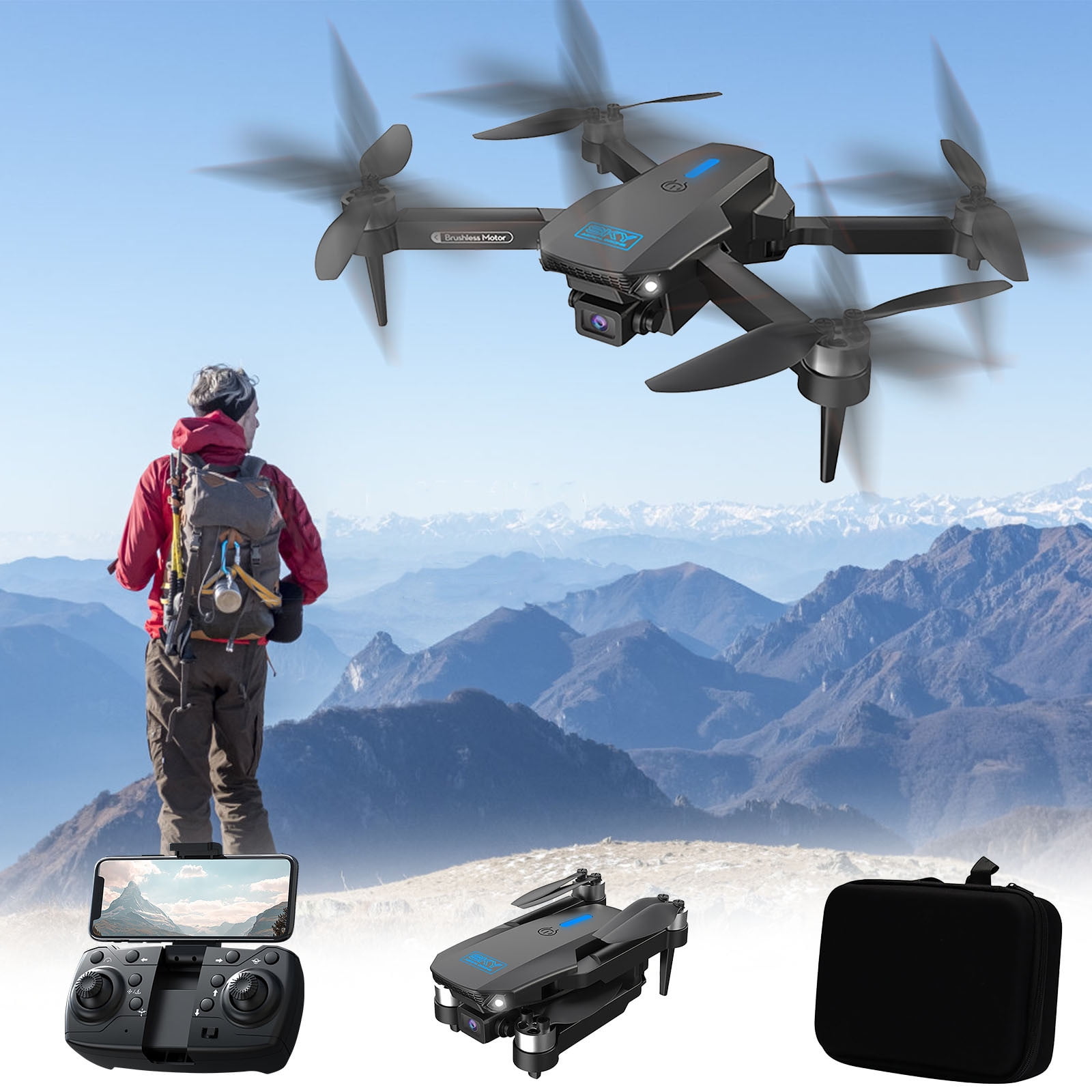Drones MAX Brushless Drone High Definition Aerial Photography Four ...