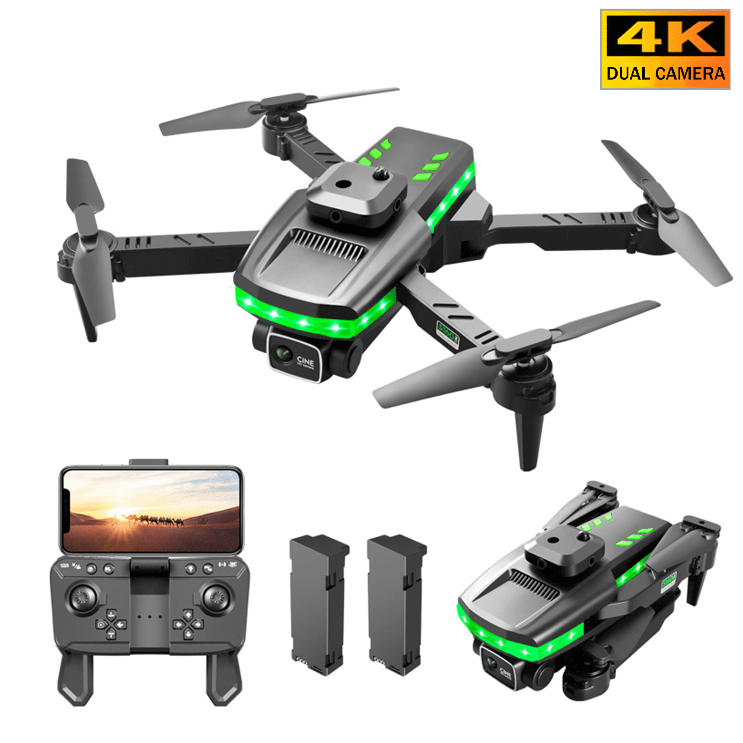 Drones Mini Portable UAV Toy Four Rotor Helicopter Height Maintenance ...