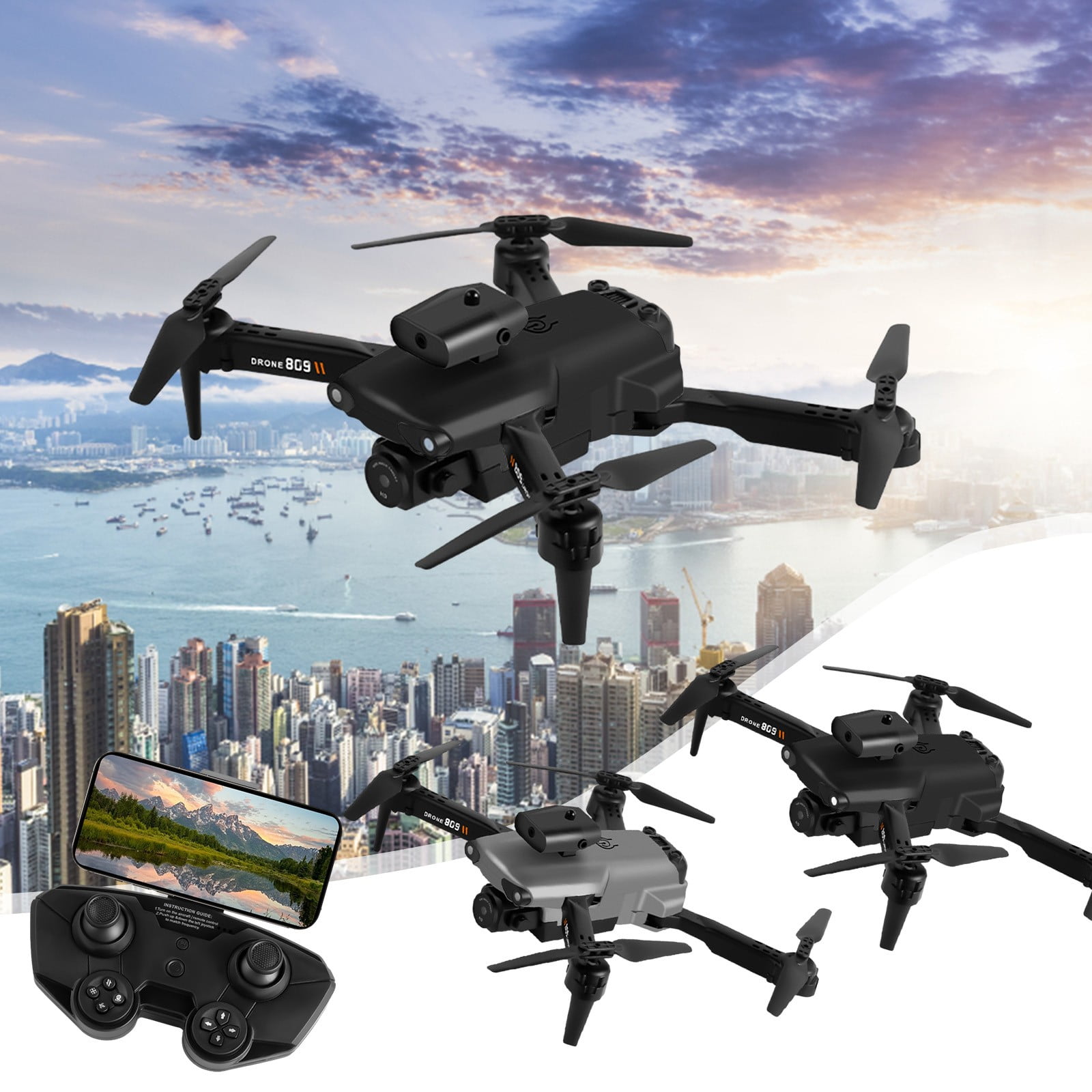 Drones With Camera for Adults 4K Fmlxio Drone HD Aerial Photography ...