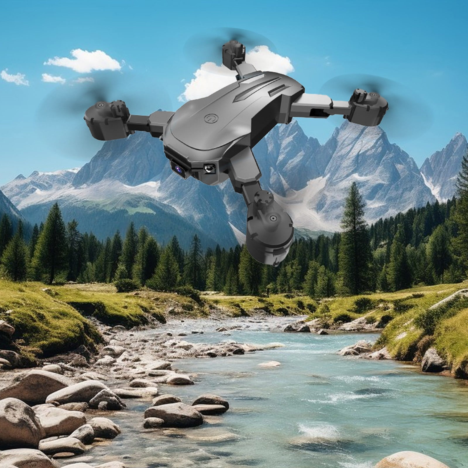 Drones for Adults Clearance, Obstacle Avoidance Opticals F.low C S-3 ...
